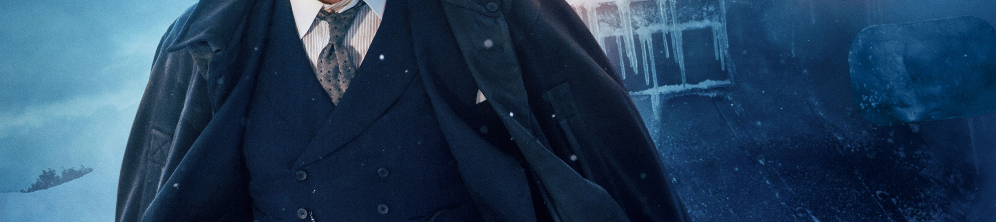3440x768 Kenneth Branagh As Hercule Poirot In Murder on the Orient ...