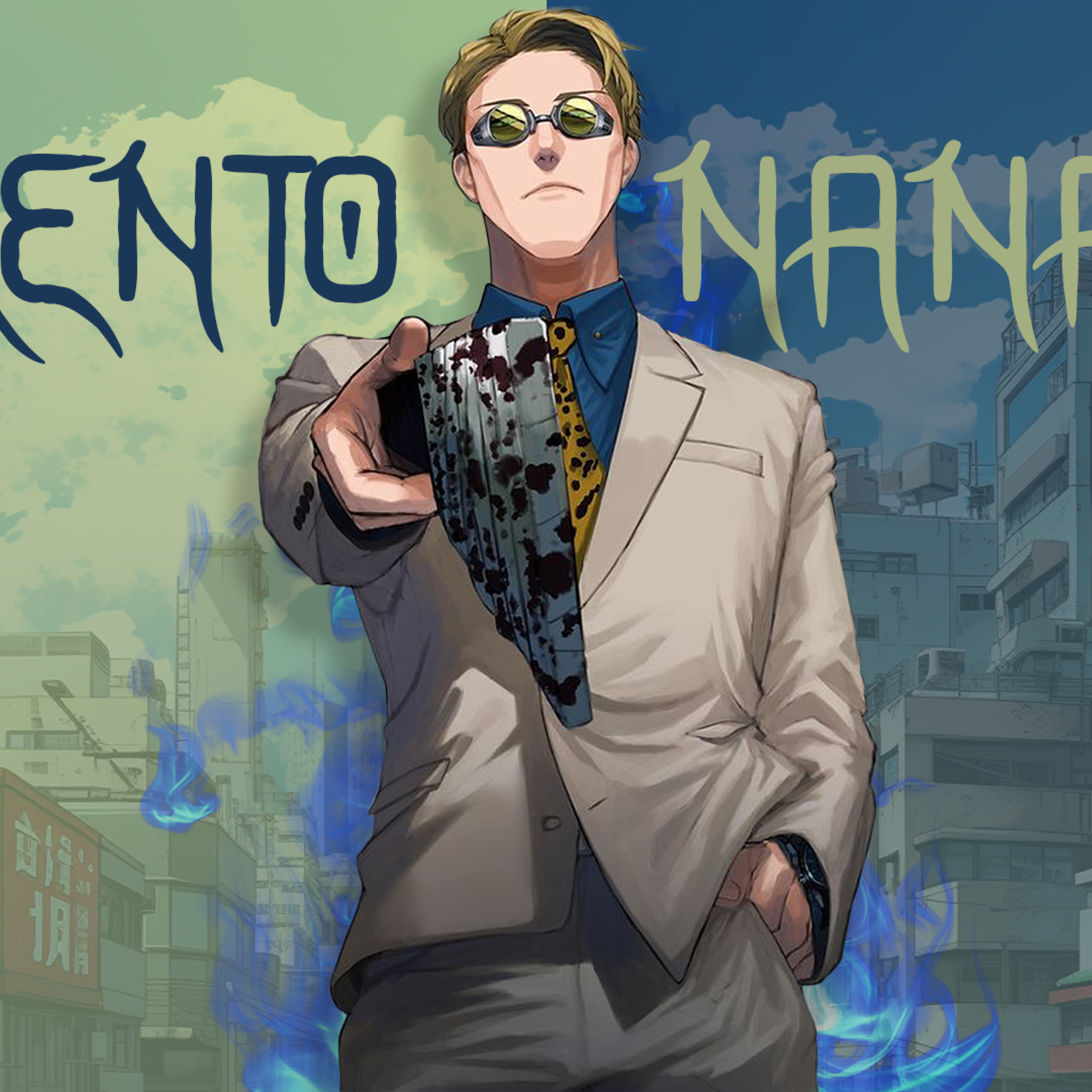 2000x2000 Resolution Kento Nanami Cool Jujutsu Kaisen Digital 2000x2000 ...