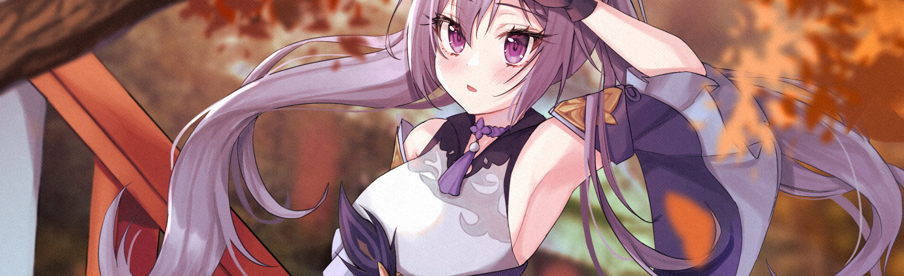 3540x1080 Resolution Keqing Genshin Impact Portrait 3540x1080 ...