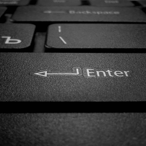 512x512 Resolution keyboard, button, bw 512x512 Resolution Wallpaper ...