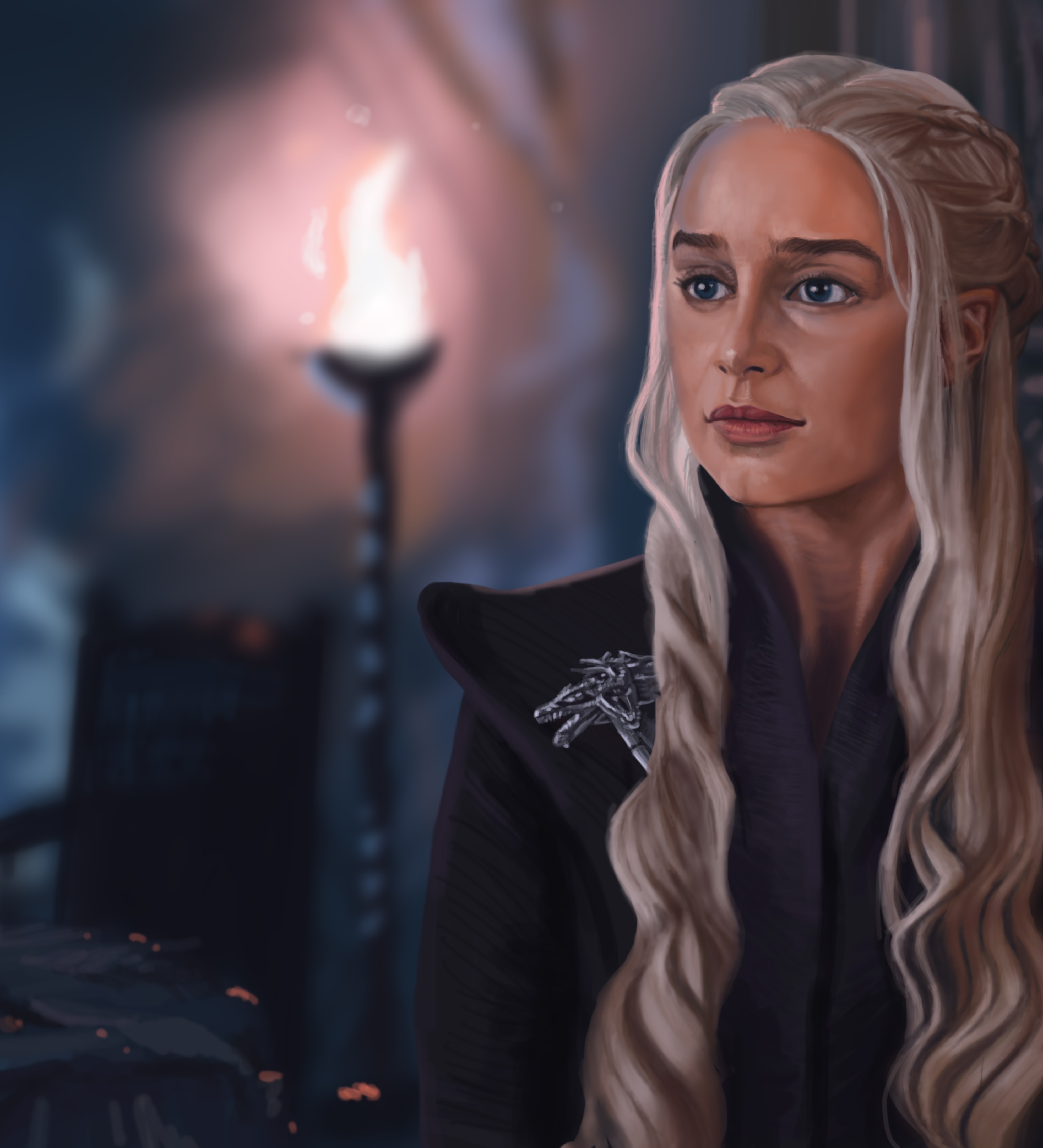 3980x4380 Resolution Khaleesi Game Of Thrones Artwork 3980x4380 ...