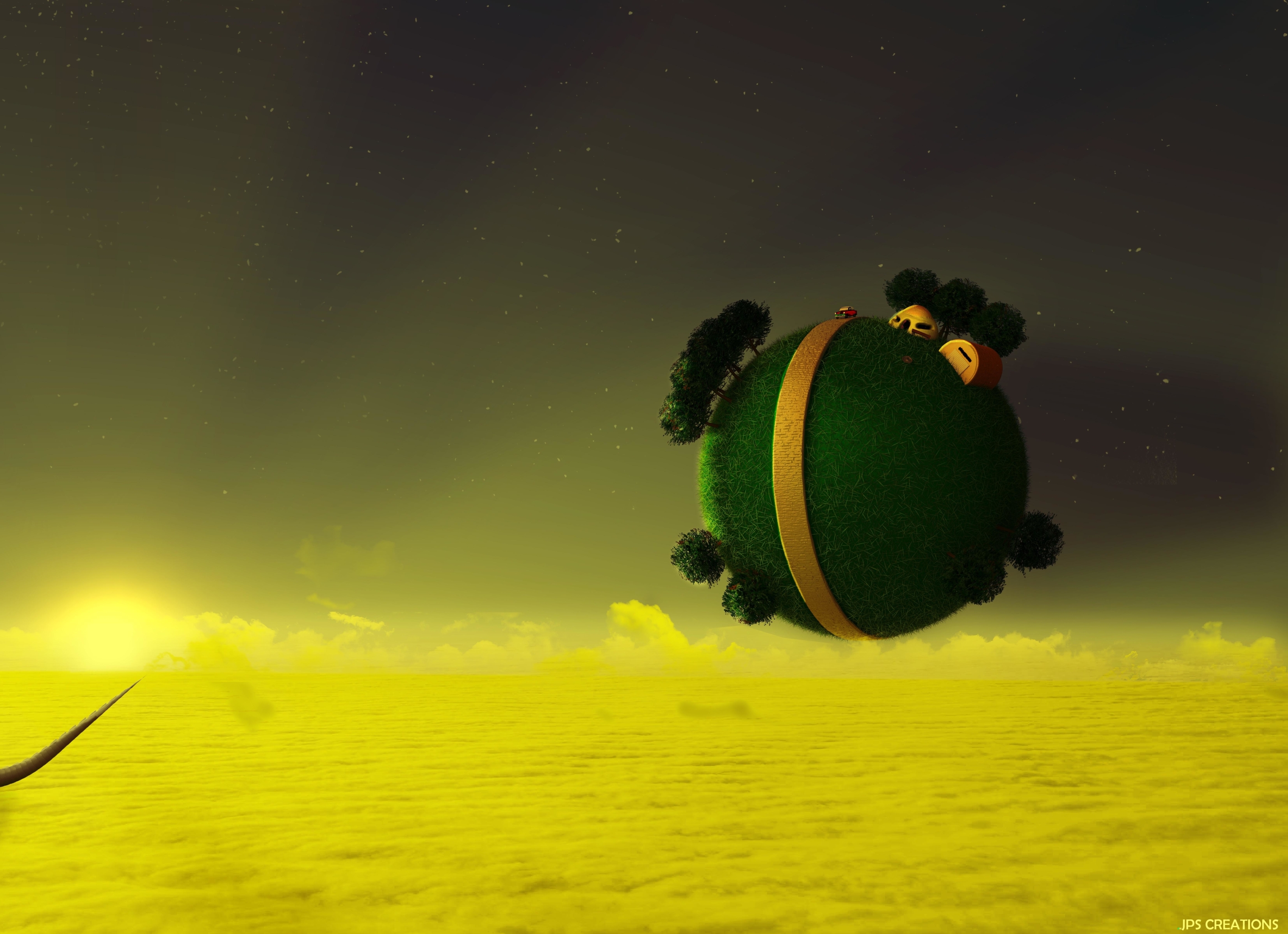 2840x2060 Resolution King Kai’s Planet 2840x2060 Resolution Wallpaper ...