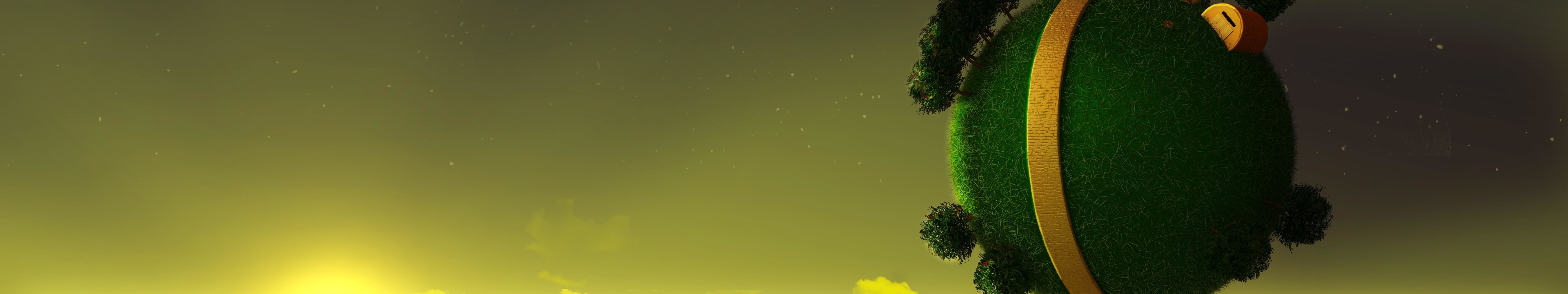 5760x1080 Resolution King Kai’s Planet 5760x1080 Resolution Wallpaper ...
