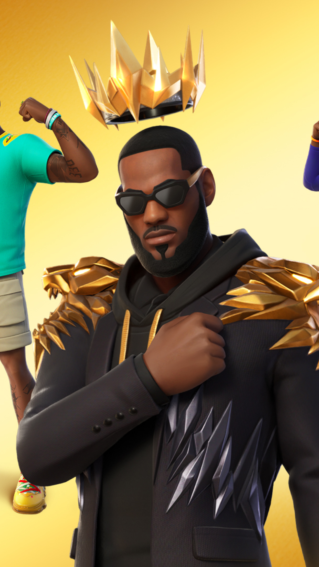 1081x1920 Resolution King LeBron James Fortnite 1081x1920 Resolution ...