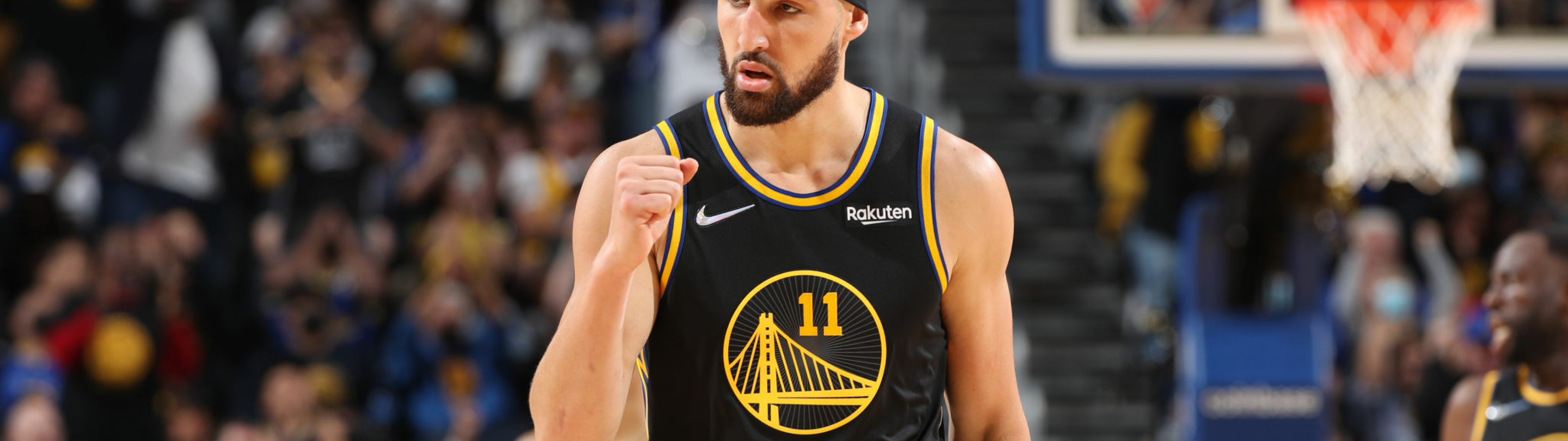 3840x1080 Resolution Klay Thompson Celebration HD NBA 2022 3840x1080 ...