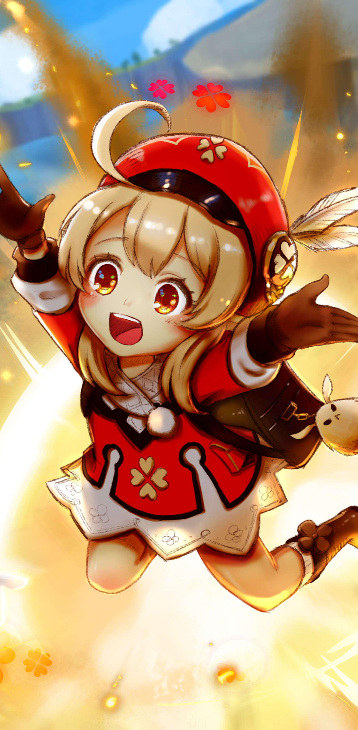 1176x2400 Klee Genshin Impact Character 1176x2400 Resolution Wallpaper ...