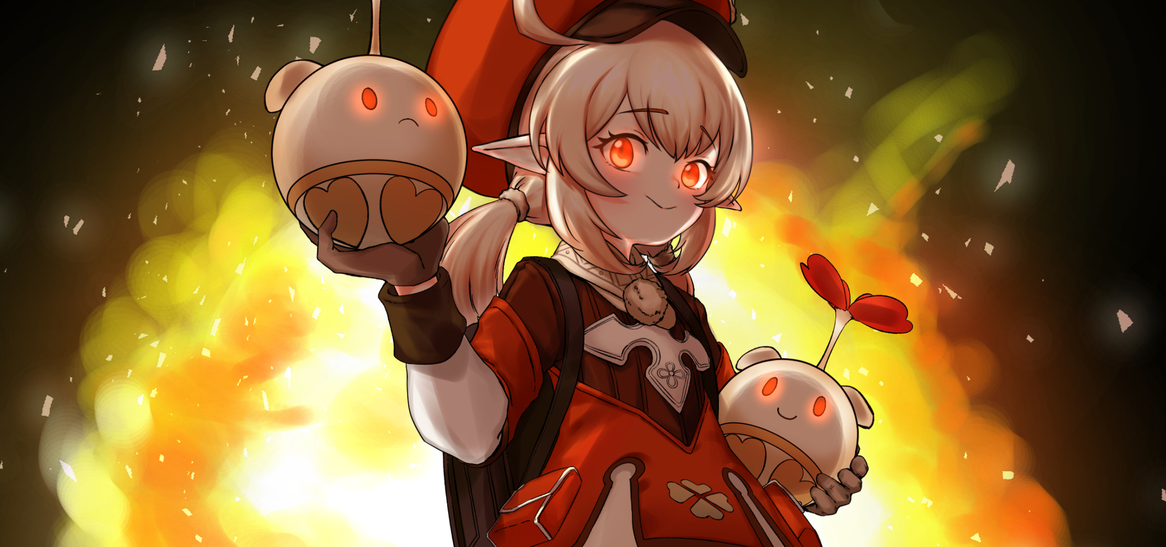 2300x1080 Resolution Klee Red Eyes Genshin Impact 2300x1080 Resolution ...