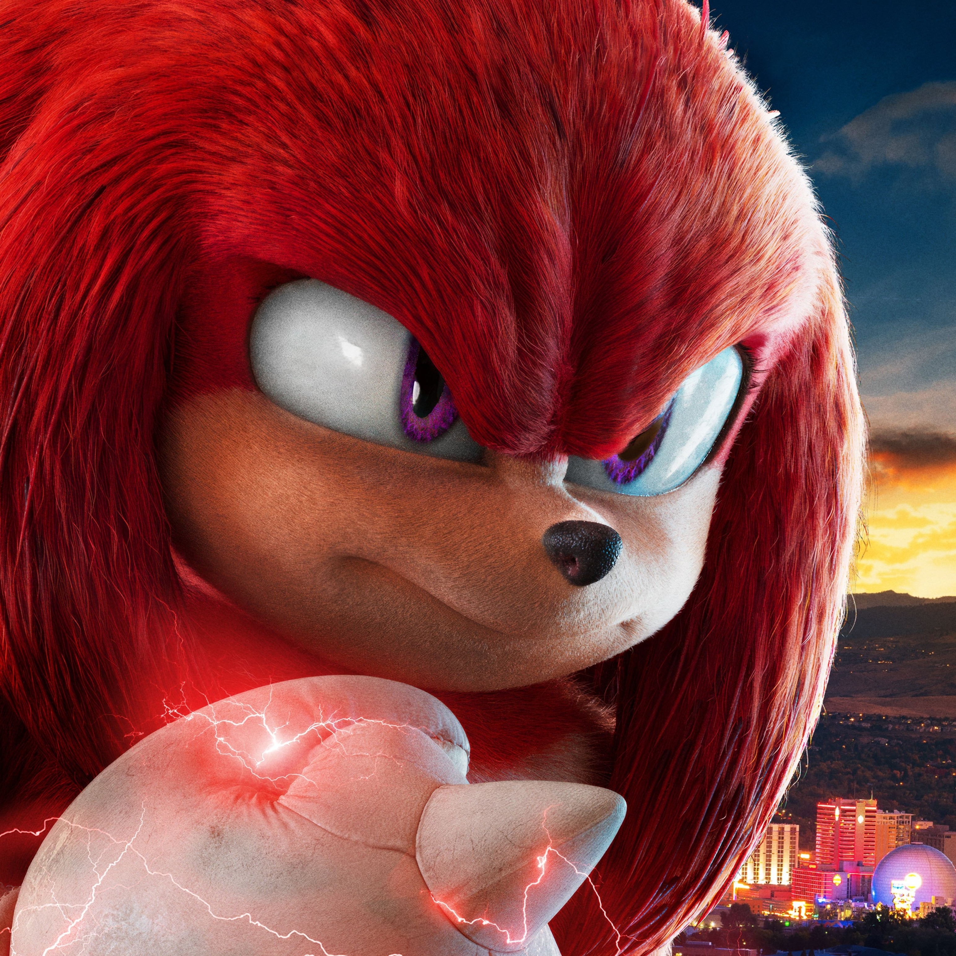 3088x3088 Resolution Knuckles 2024 Movie 3088x3088 Resolution Wallpaper ...