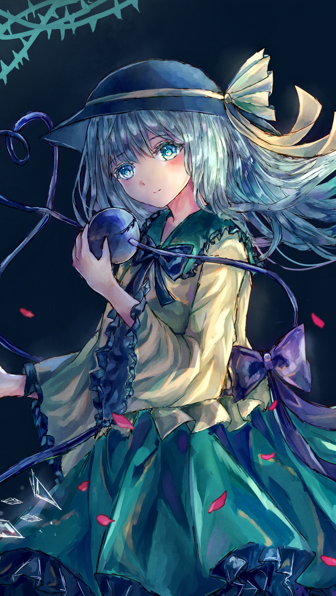 1082x1920 Koishi Komeiji Touhou 1082x1920 Resolution Wallpaper, HD ...