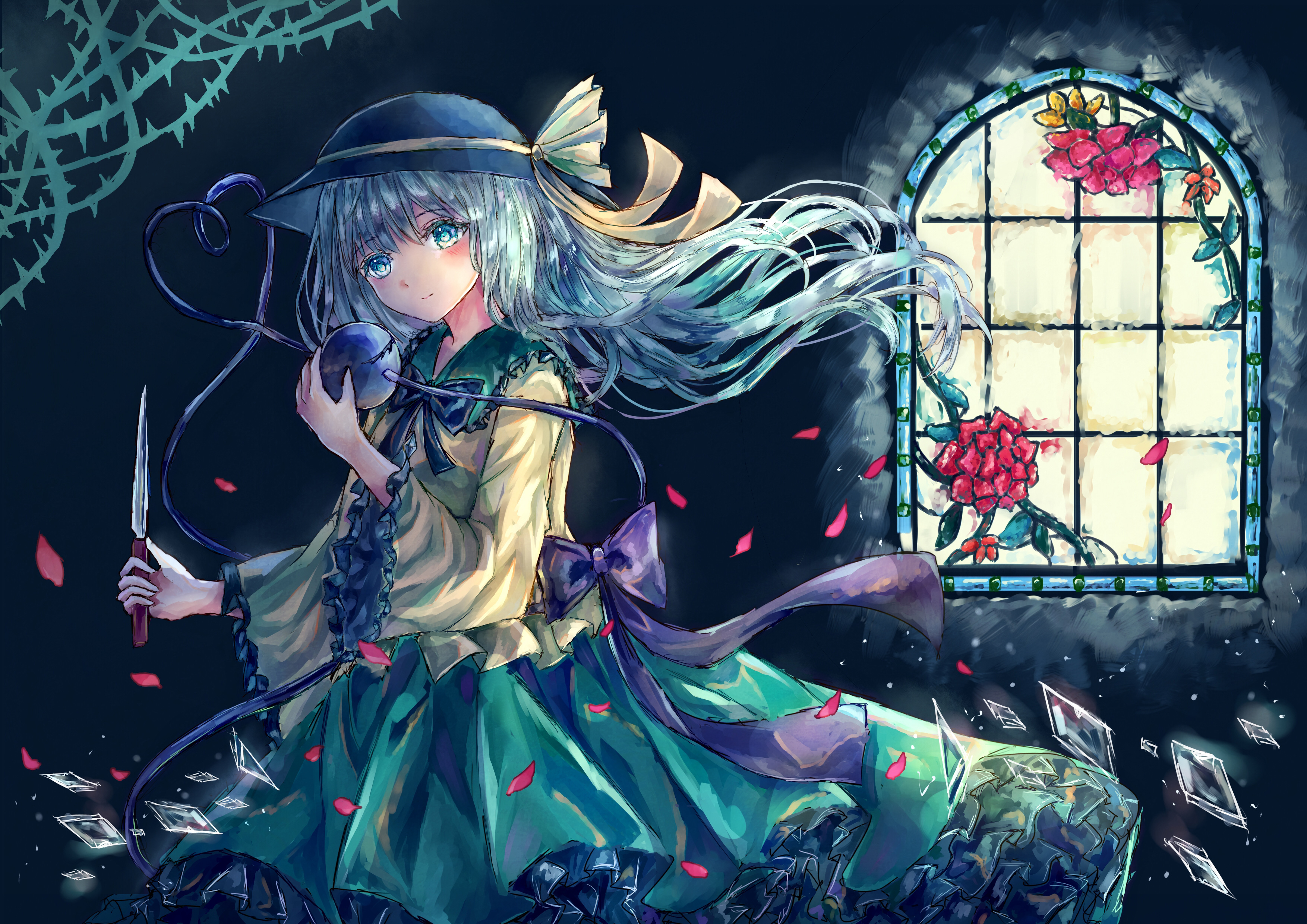 1024 x576 Koishi Komeiji Touhou 1024 x576 Resolution Wallpaper, HD ...