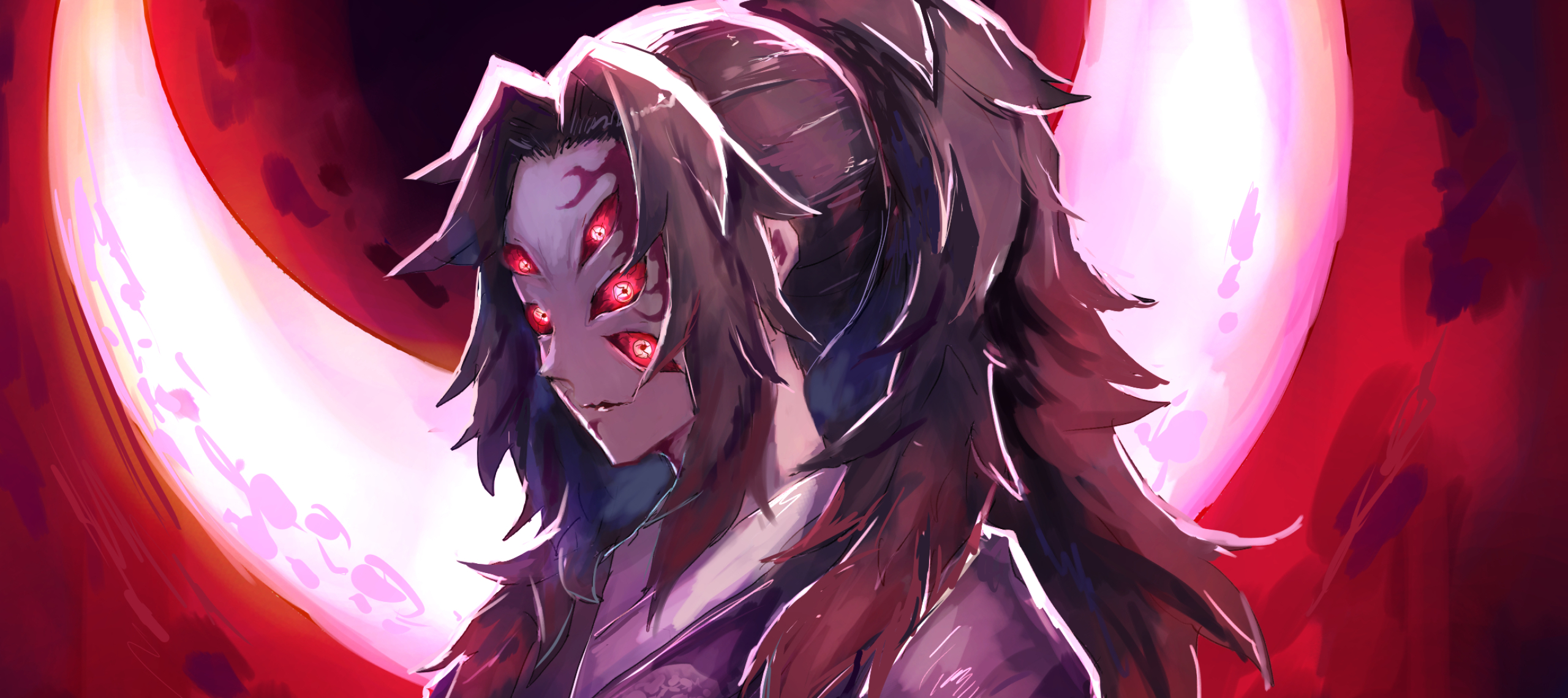 2560x1140 Resolution Kokushibo Art Demon Slayer 2560x1140 Resolution ...