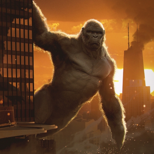 512x512 Resolution Kong Vs Godzilla 2020 Art 512x512 Resolution ...