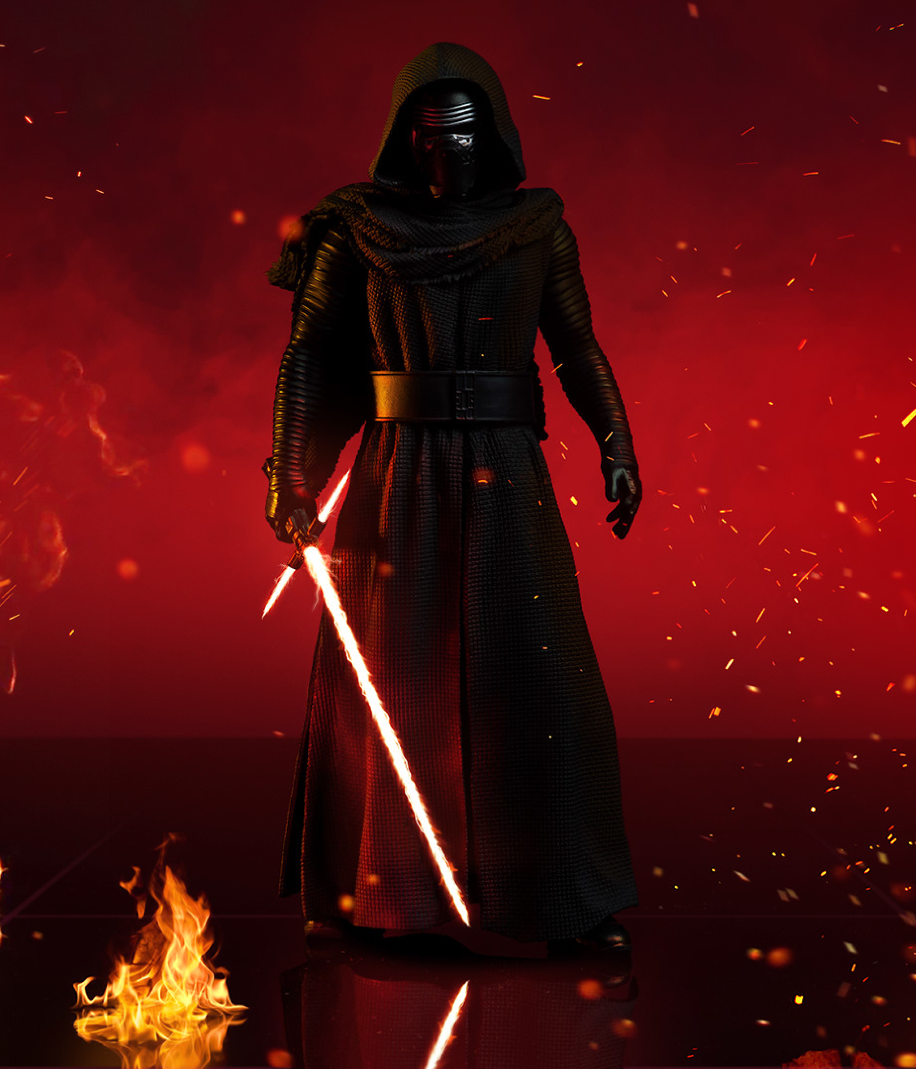 2980x3480 Resolution Kylo Ren With Lightsaber In Star Wars 2980x3480 ...