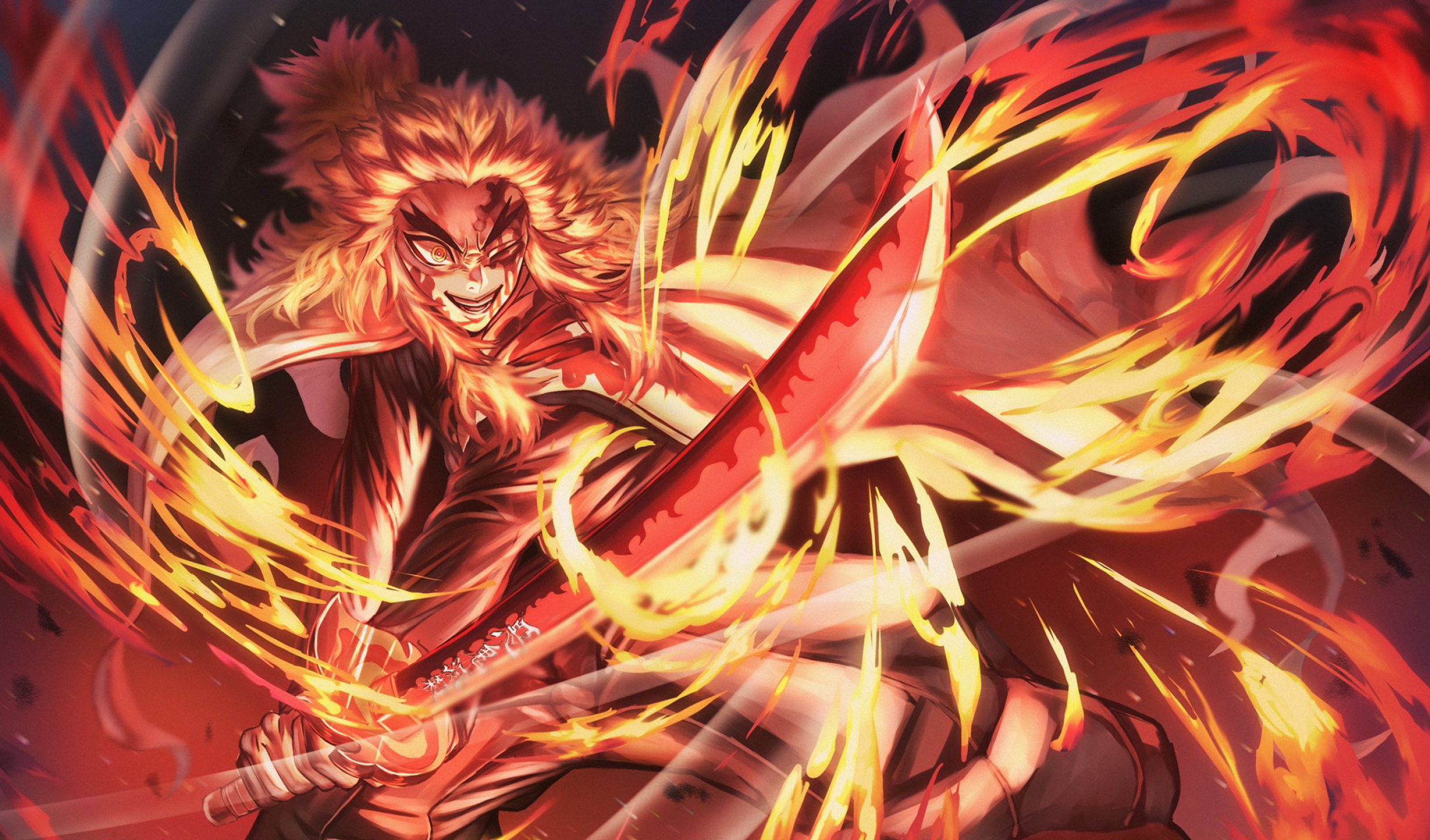 2450x1440 Resolution Kyojuro Rengoku Dopest 2450x1440 Resolution ...