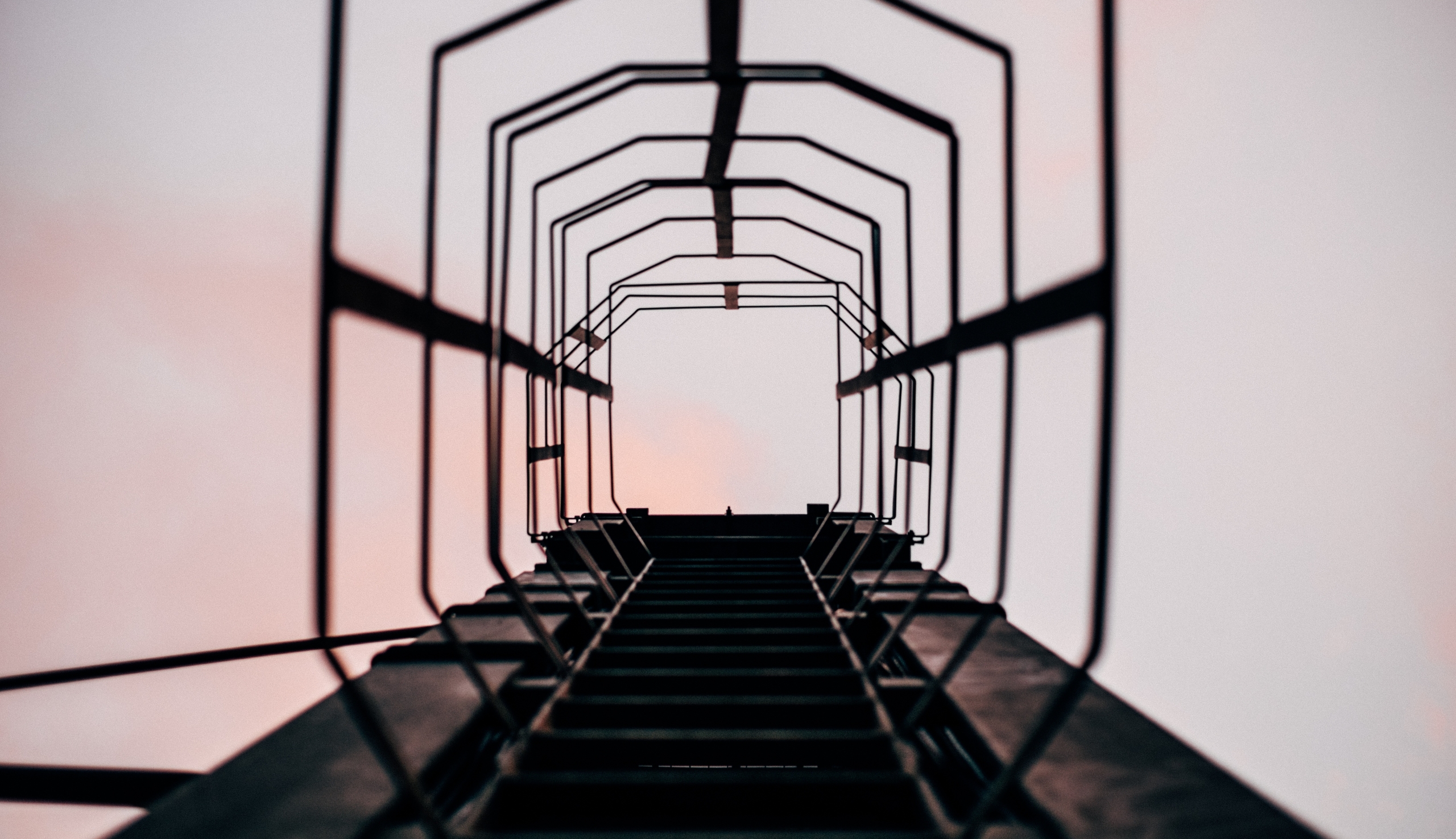 2560x1476 Resolution ladder, climb, sky 2560x1476 Resolution Wallpaper ...