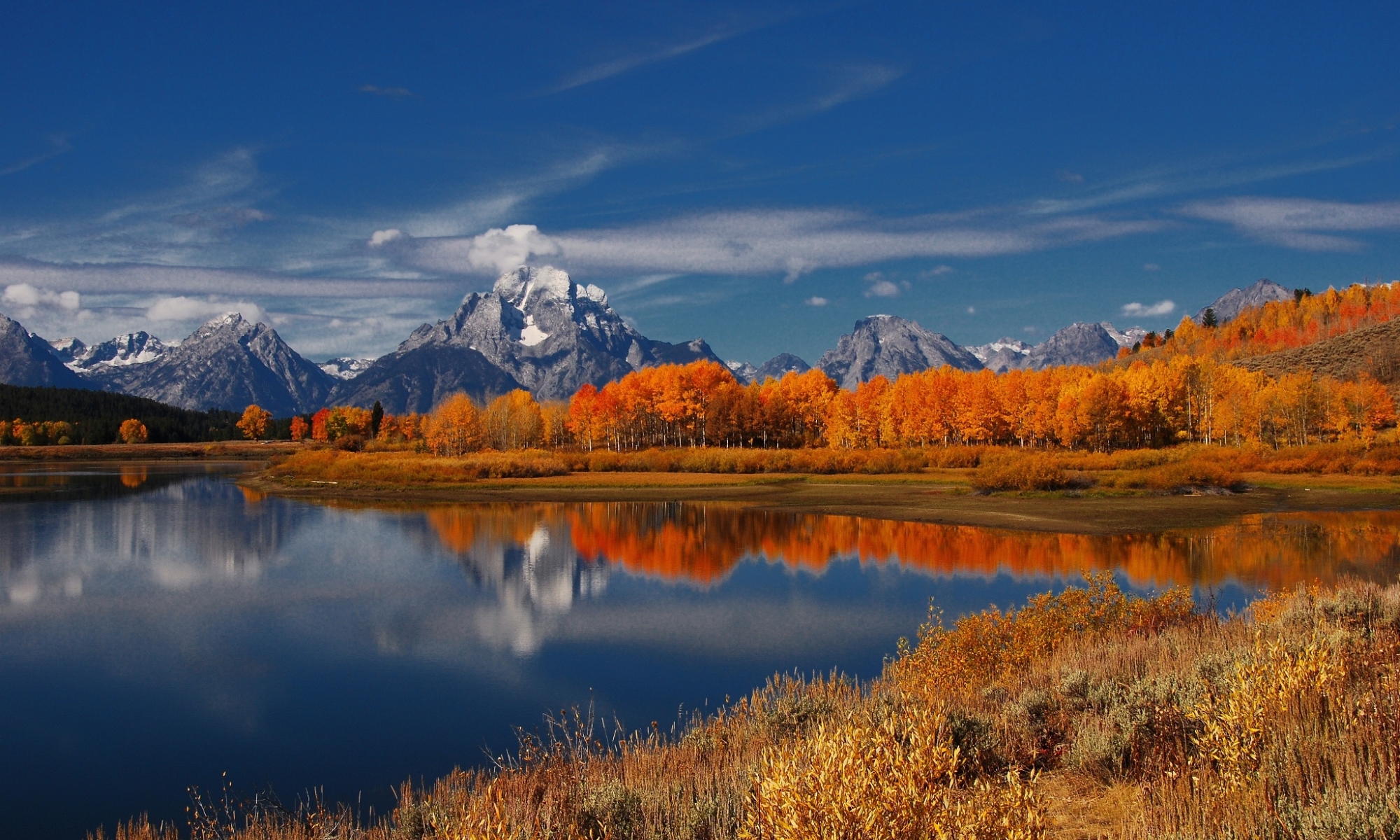 2000x1200 Resolution lake, mountains, grass 2000x1200 Resolution ...