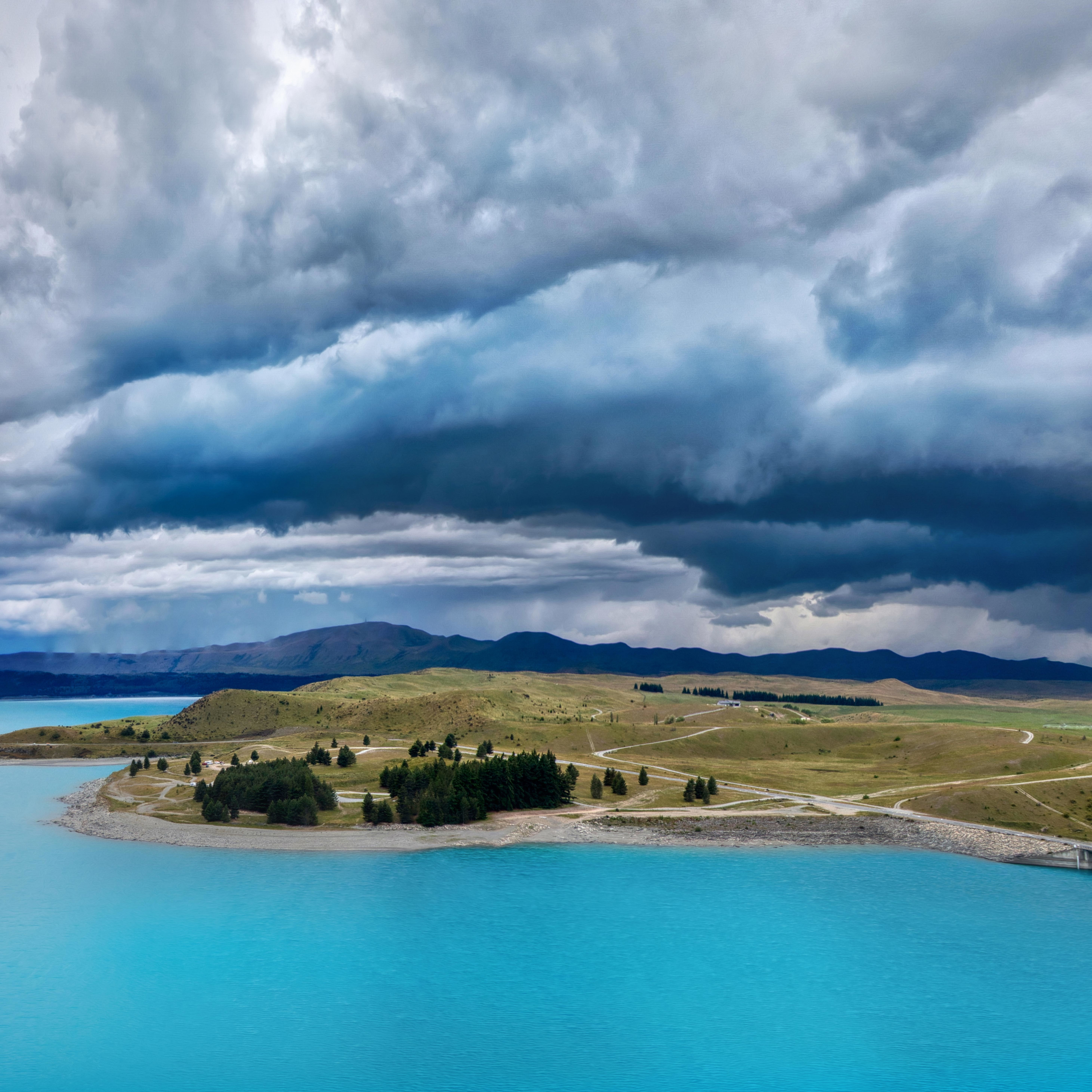 5000x5000 Lake Tekapo 5000x5000 Resolution Wallpaper, HD Nature 4K ...