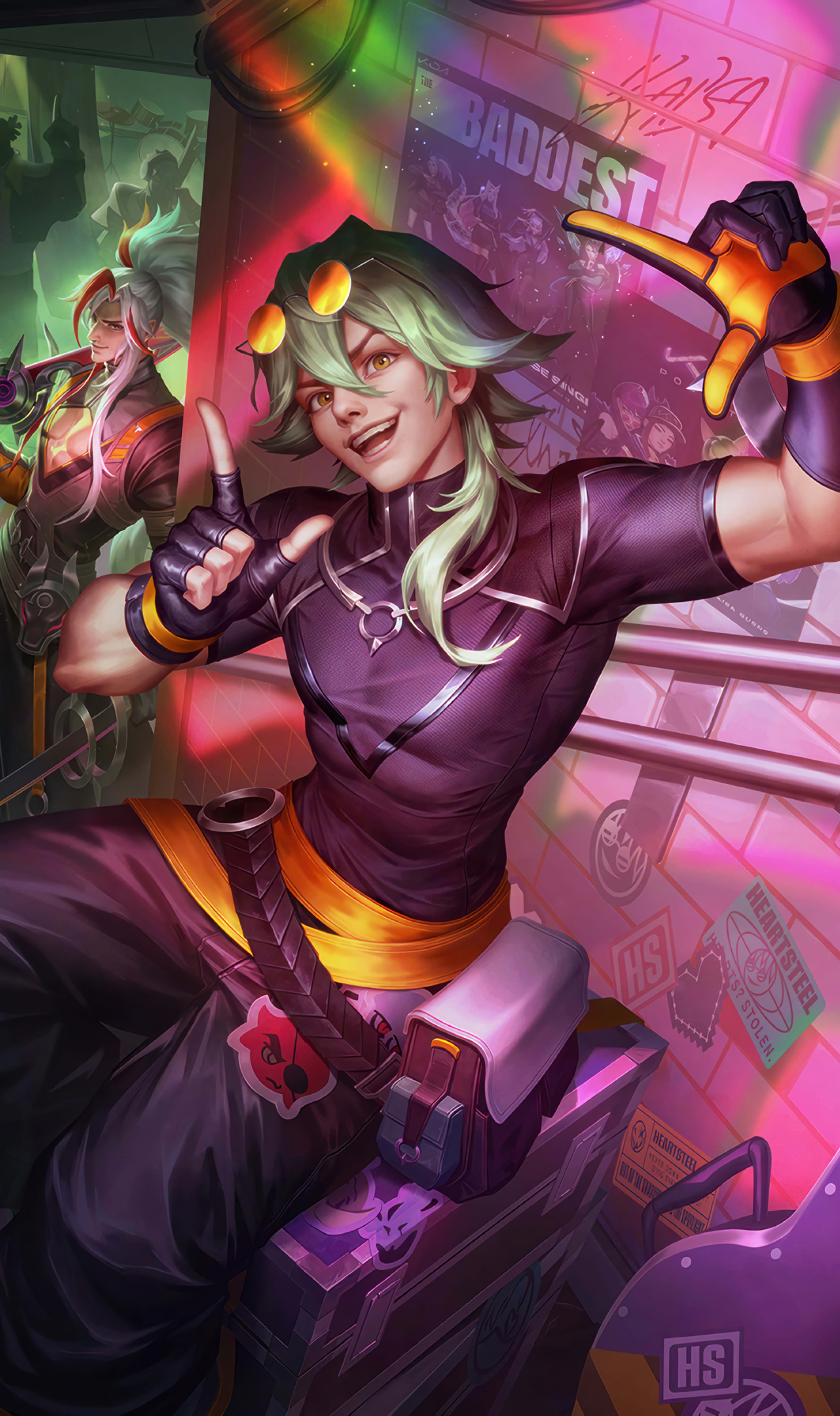 1900x3200 Resolution League Of Legends 4k Cool Gaming Character Pose ...
