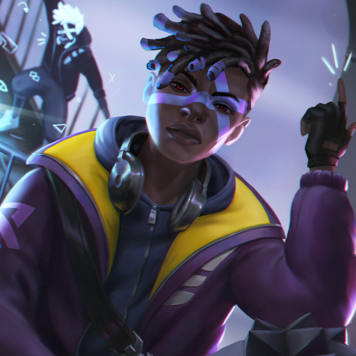 512x512 League of Legends 4K Ekko 512x512 Resolution Wallpaper, HD ...