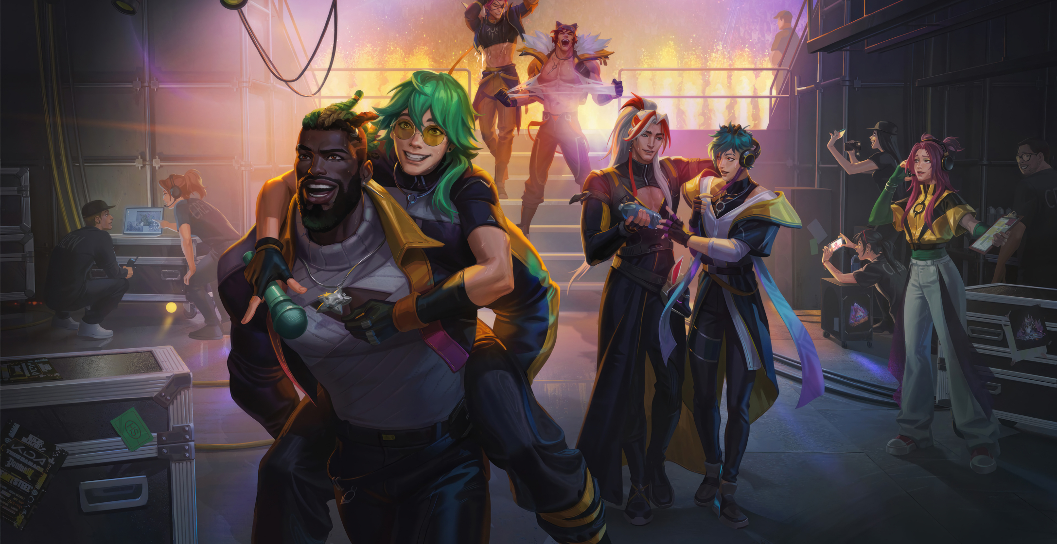 2174x1120 Resolution League Of Legends 4K Gaming Friendship 2174x1120 ...