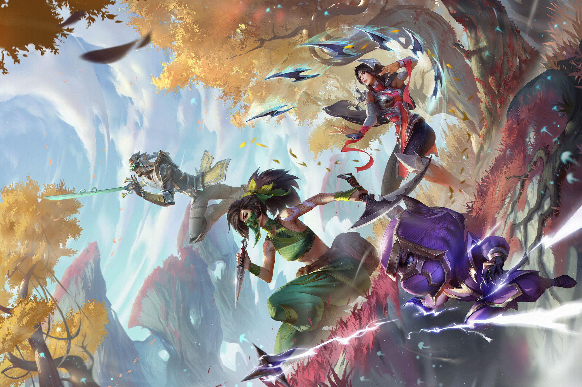 2560x1440202 League of Legends Wild Rift HD Cool Poster 2560x1440202 ...