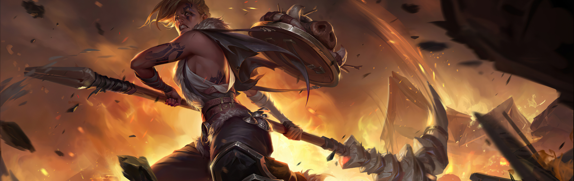 1900x600 Legends of Runeterra Girl Art 1900x600 Resolution Wallpaper ...