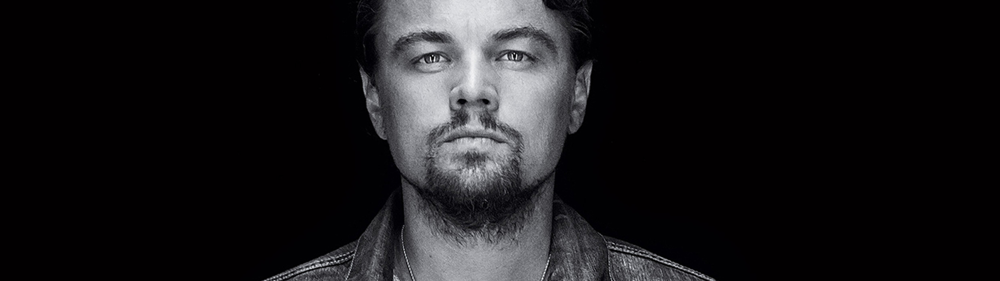 3840x1080 Leonardo Dicaprio Monochrome 3840x1080 Resolution Wallpaper ...