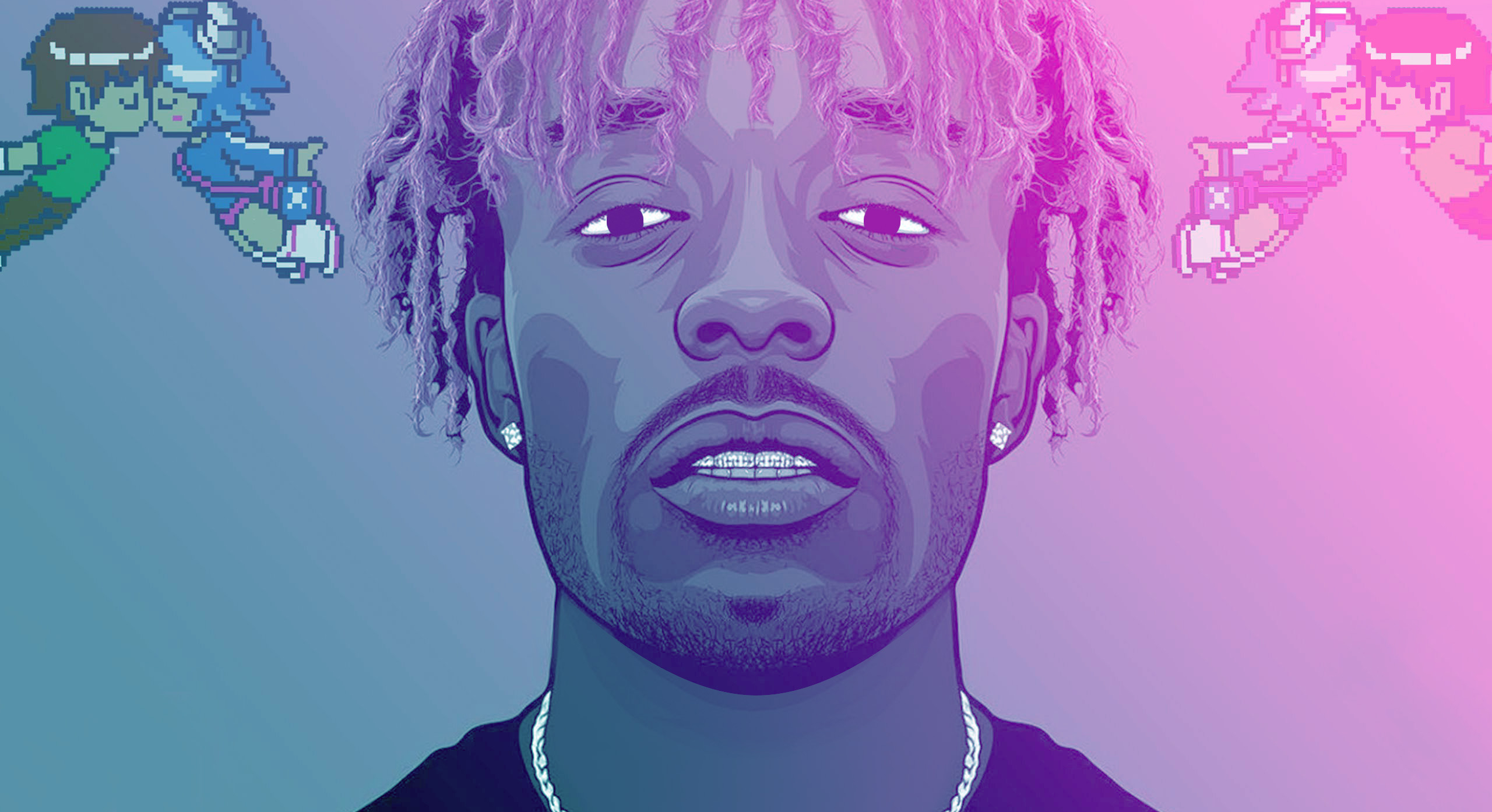 2560x1394 Resolution Lil Uzi Vert Art 2560x1394 Resolution Wallpaper ...