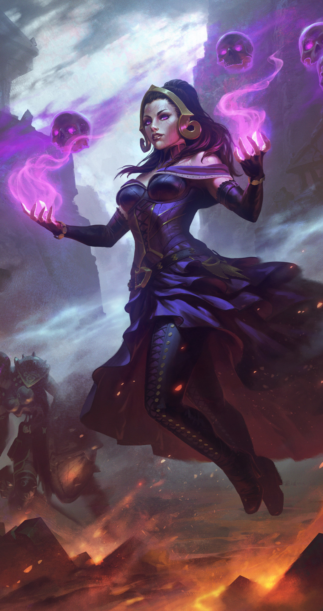 1082x2042 Liliana Vess Nu Wa Smite Gaming 1082x2042 Resolution ...