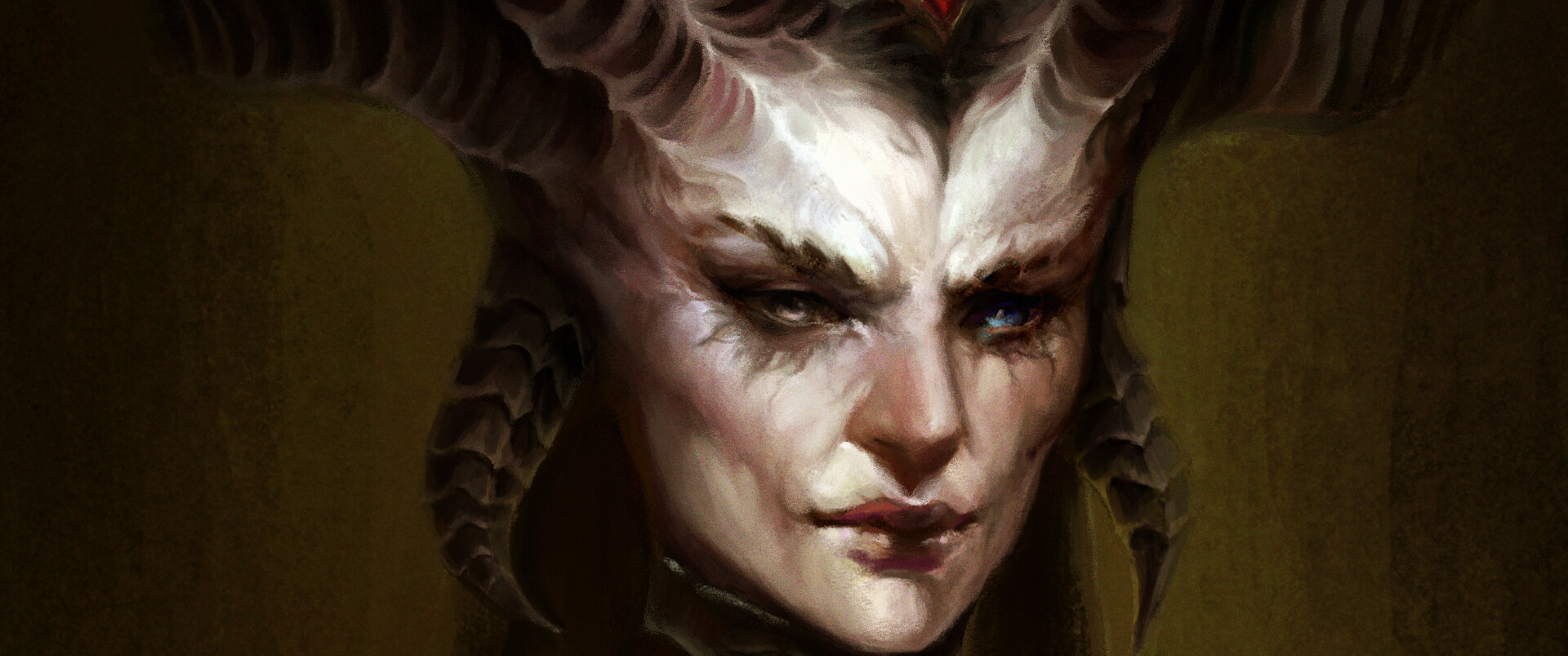 3440x1440 Resolution Lilith Digital Diablo 4 Gaming Art 3440x1440 ...