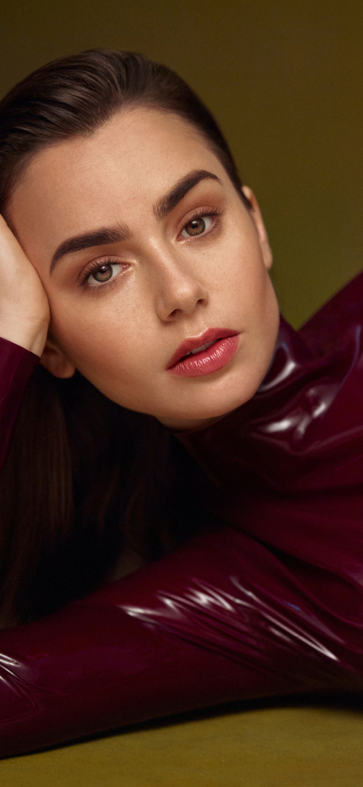1179x2556 Resolution Lily Collins 2020 1179x2556 Resolution Wallpaper ...