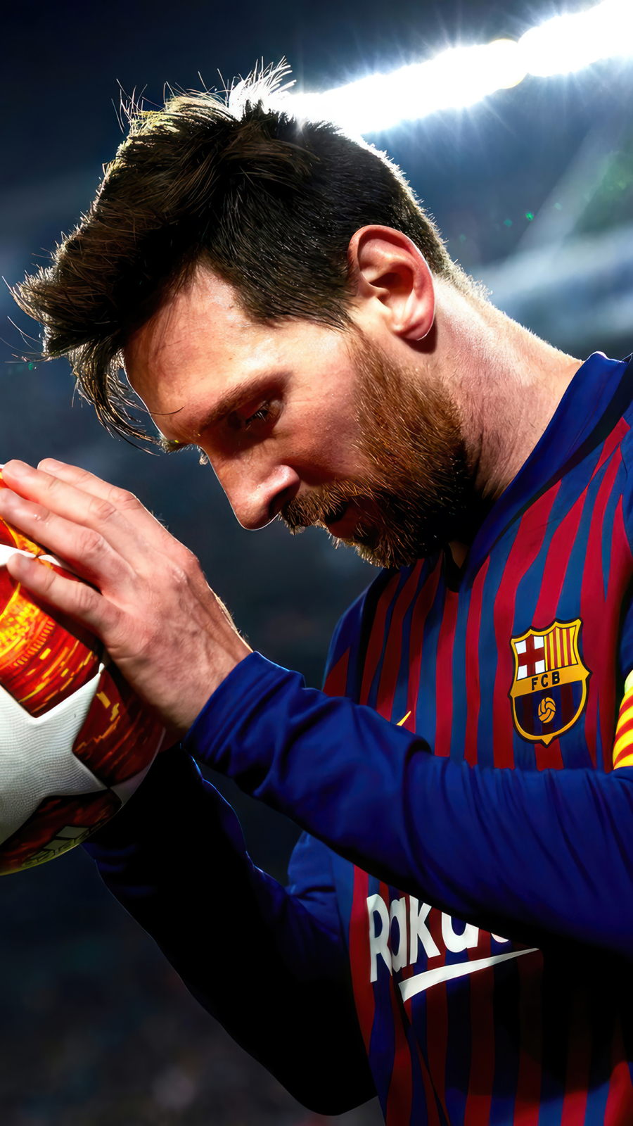 900x1600 Resolution Lionel Messi 4k FCB 900x1600 Resolution Wallpaper ...
