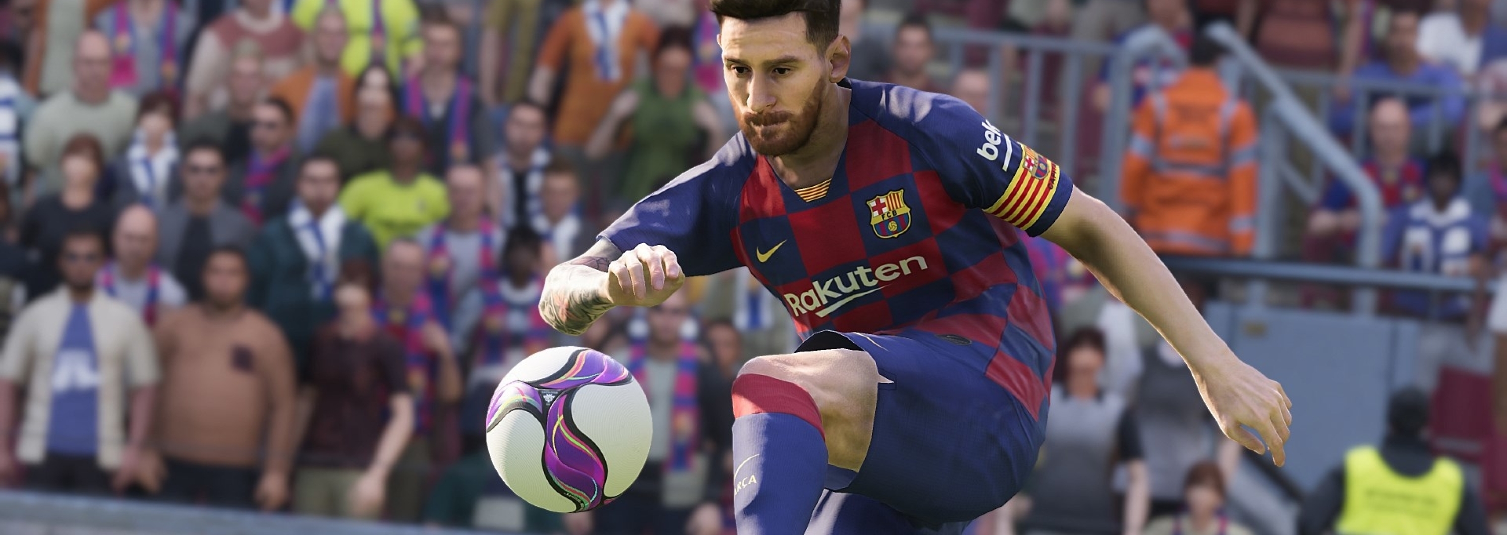 3040x1080 Resolution Lionel Messi In eFootball PES 2020 3040x1080 ...