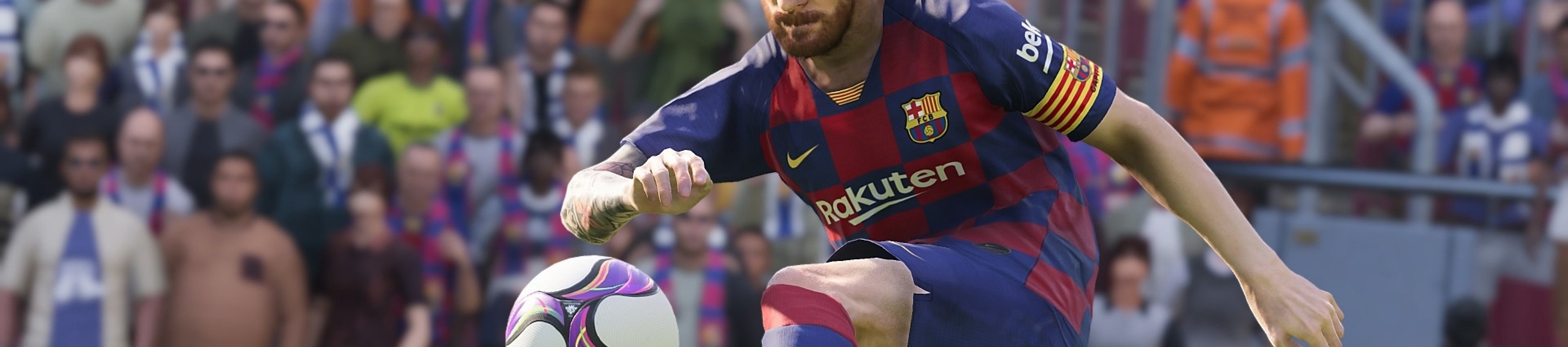 4880x1080 Resolution Lionel Messi In eFootball PES 2020 4880x1080 ...