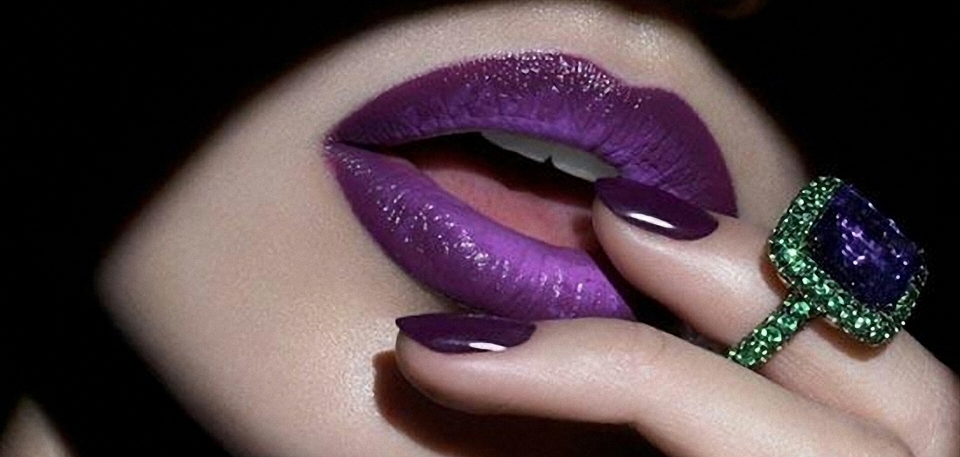 1890x900 Resolution lips, teeth, face 1890x900 Resolution Wallpaper ...