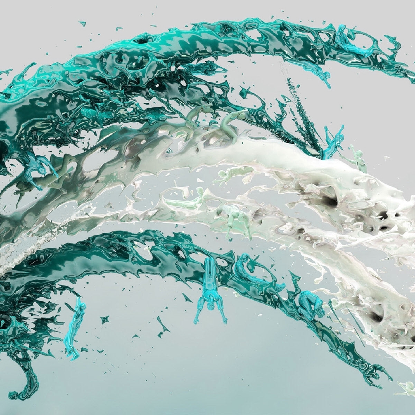 1440x1440 liquid, spray, background 1440x1440 Resolution Wallpaper, HD ...