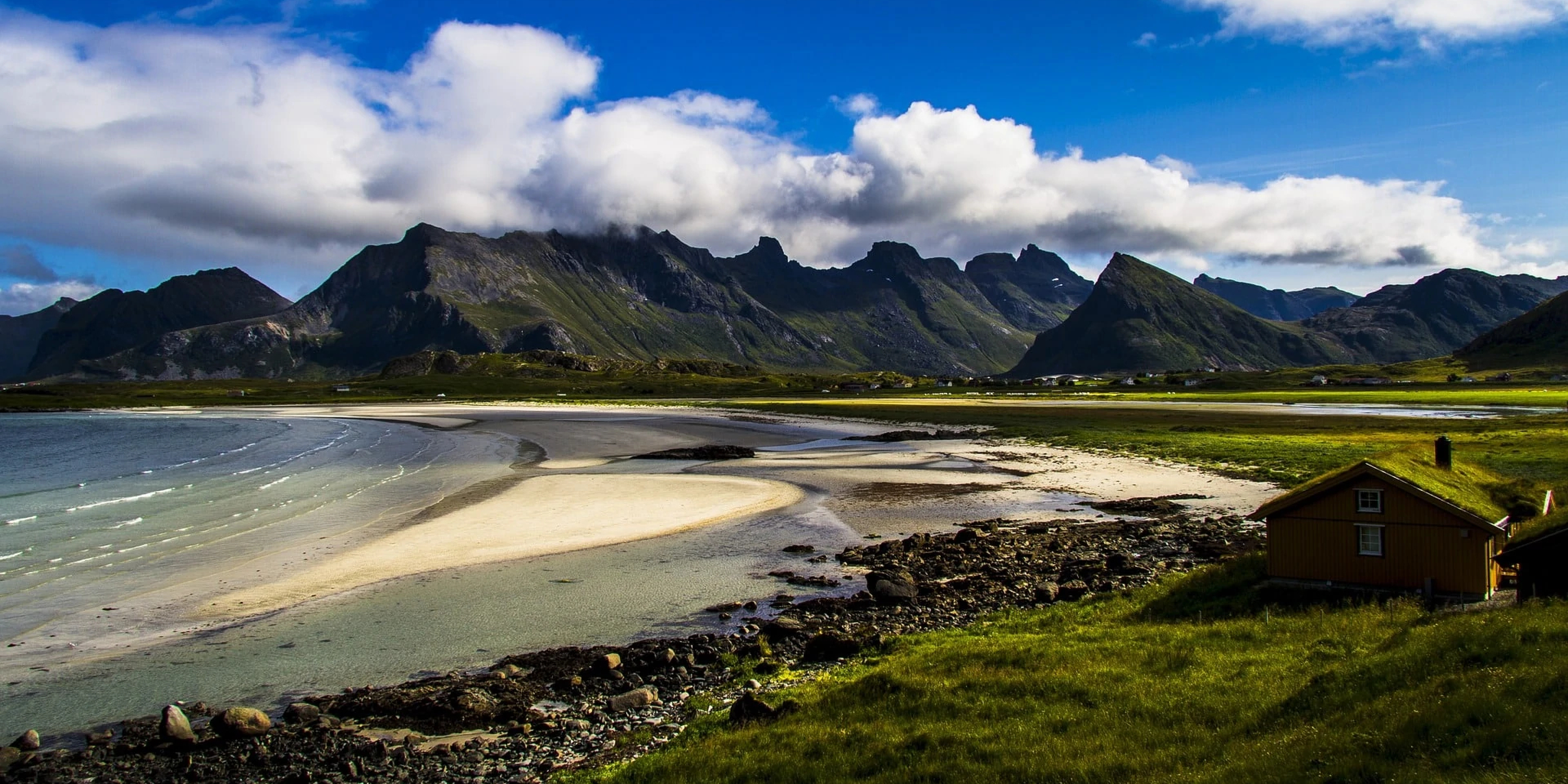 3840x1920 Lofoten Islands HD Norway 3840x1920 Resolution Wallpaper, HD ...