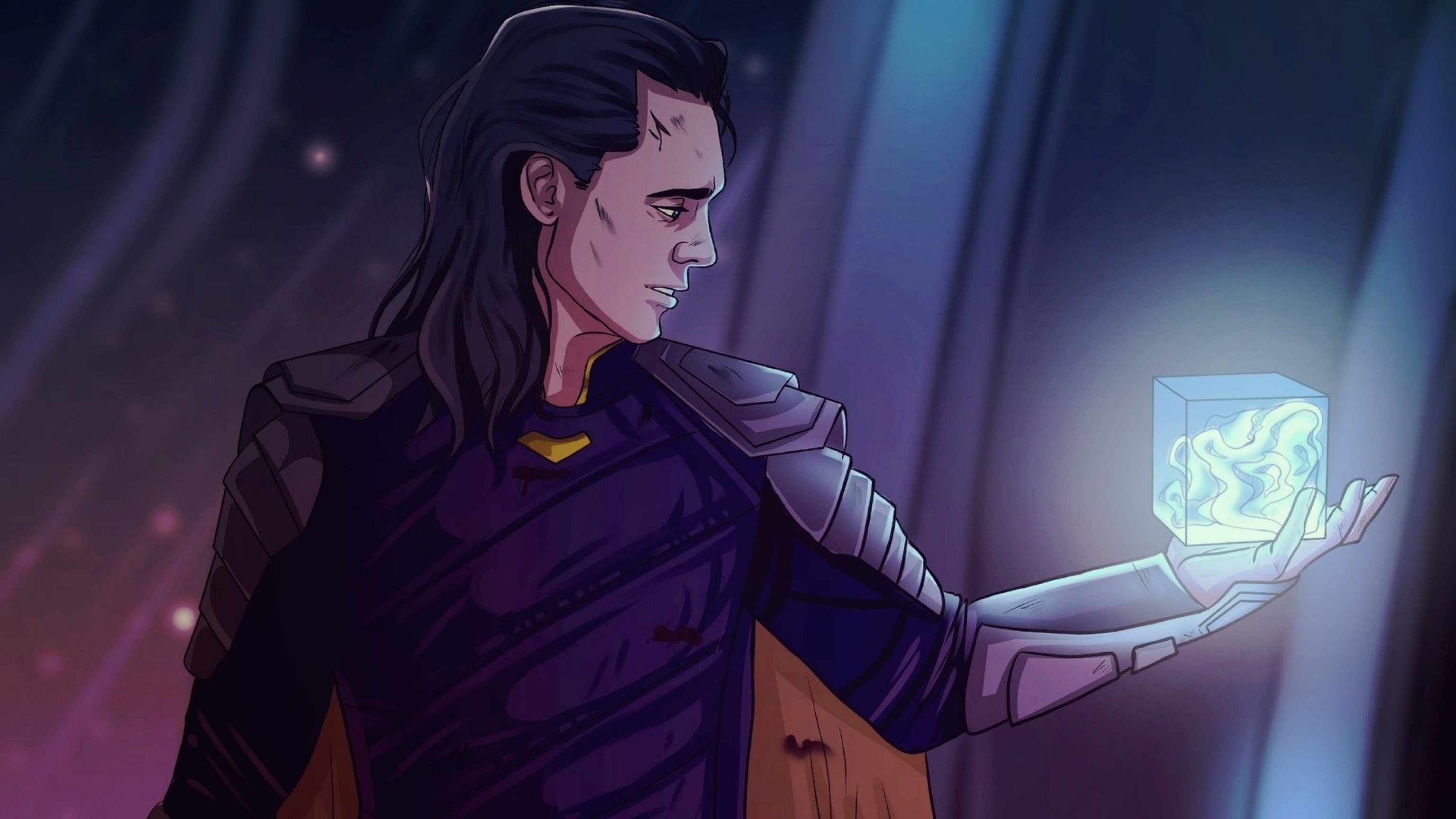 3072x1728 Resolution Loki Holding Infinity Stone 3072x1728 Resolution ...