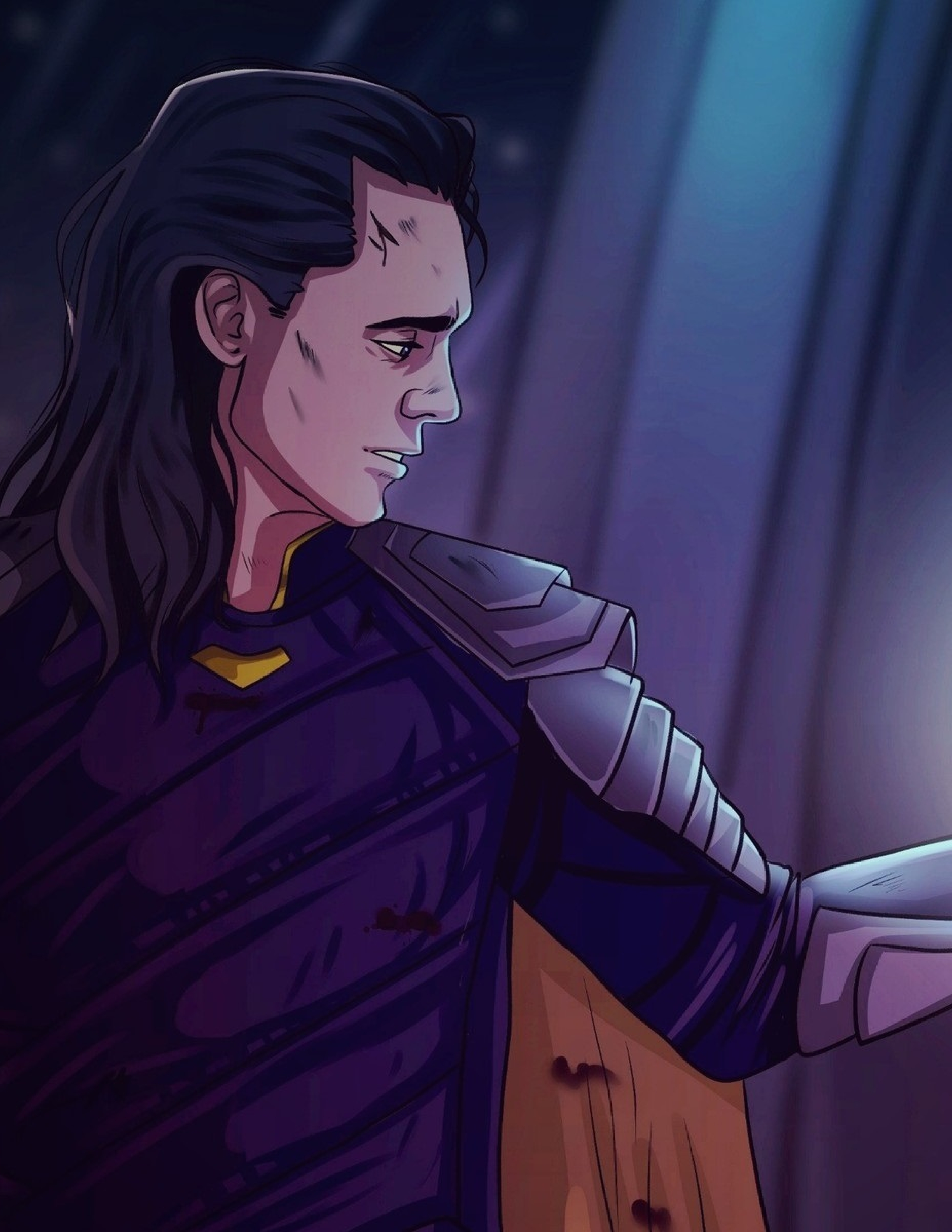 3400x4400 Loki Holding Infinity Stone 3400x4400 Resolution Wallpaper ...