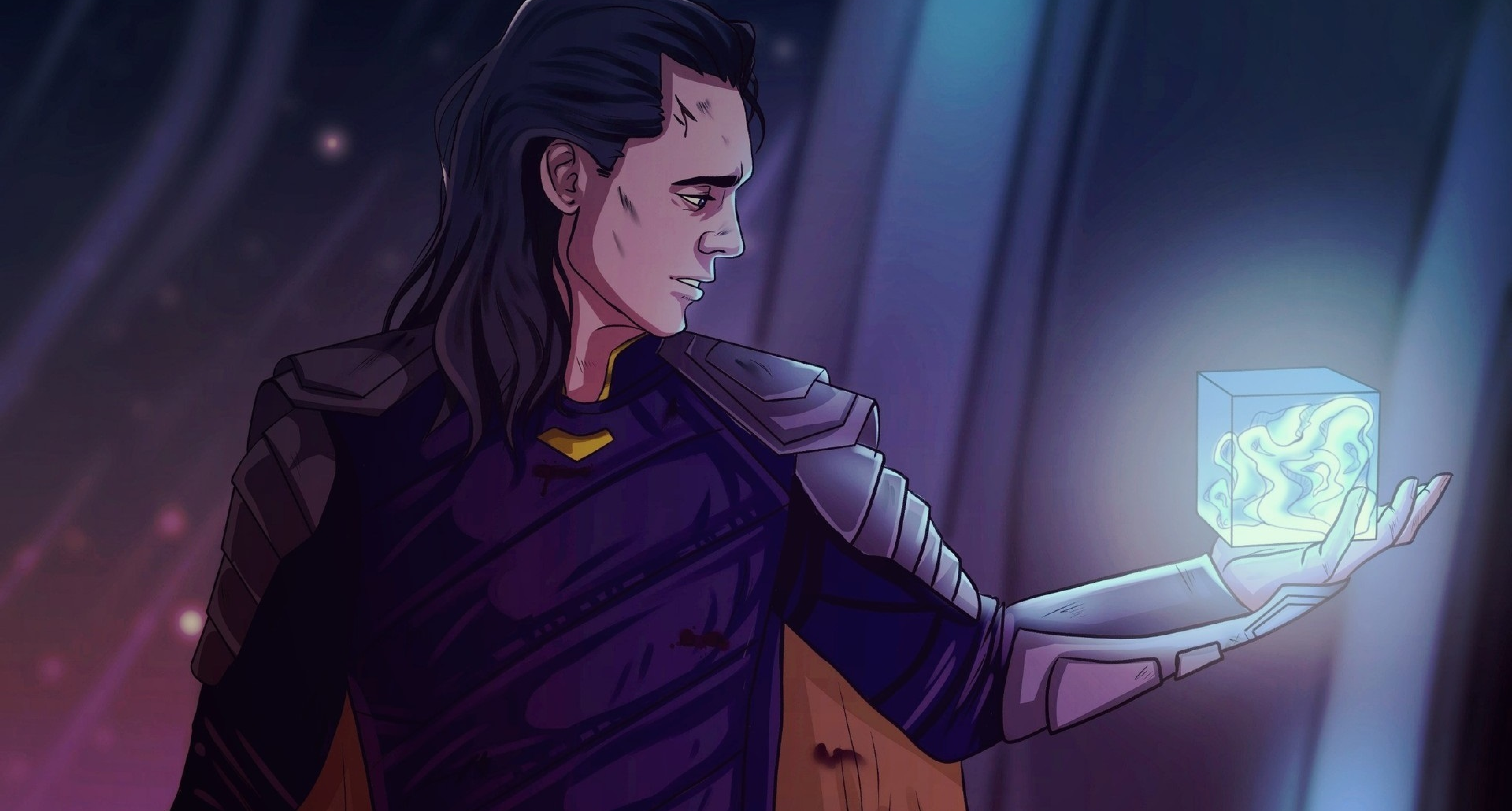 7680x4120 Resolution Loki Holding Infinity Stone 7680x4120 Resolution ...