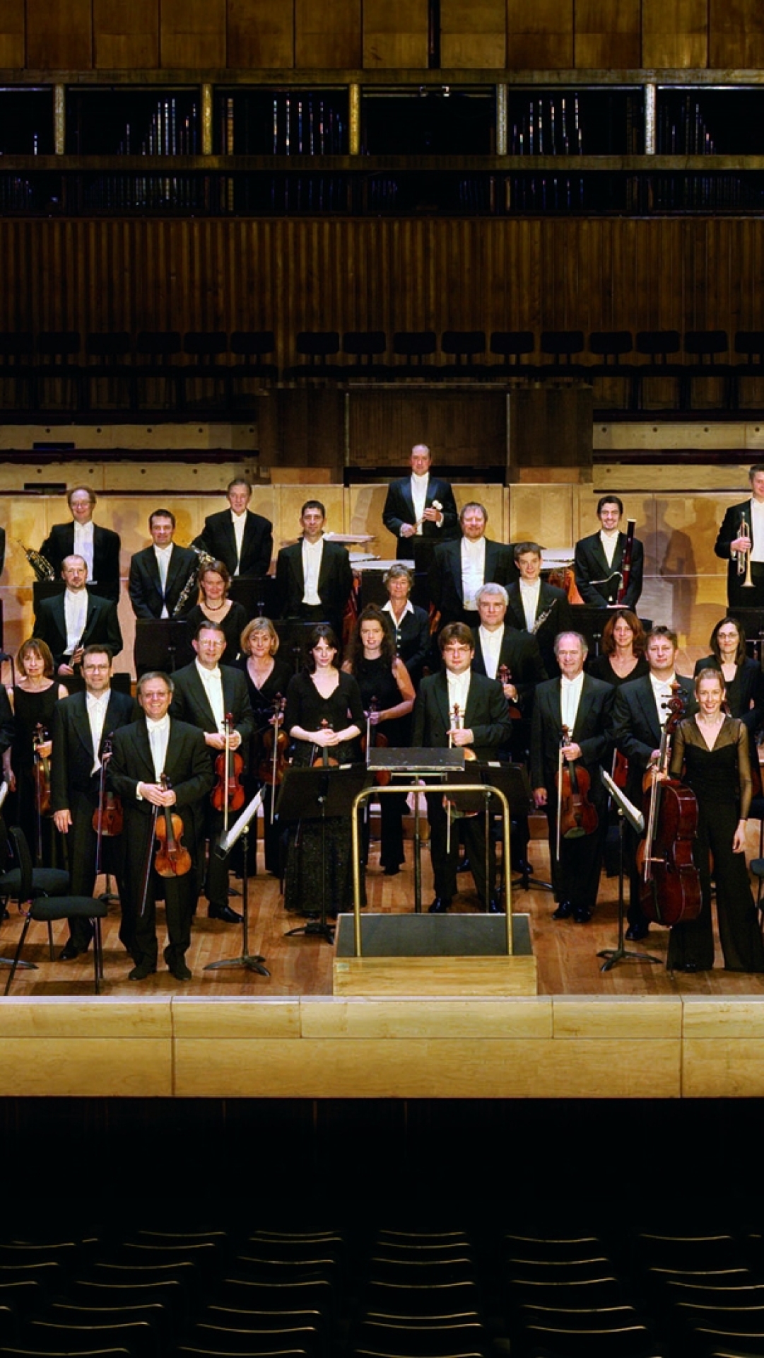 1081x1920 Resolution london philharmonic orchestra, scene, instruments ...