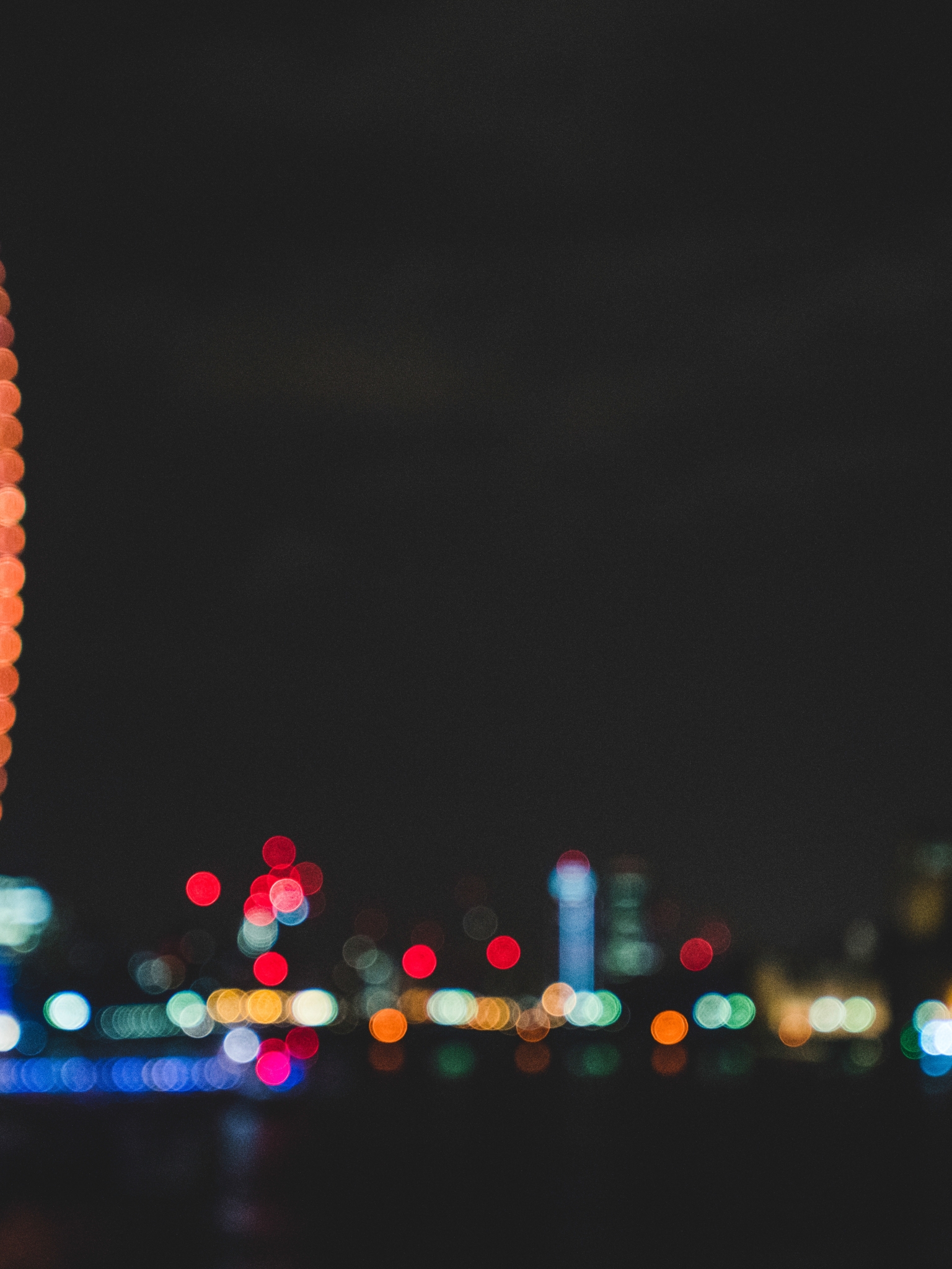 1536x2048 Resolution London UK Night Light Blurred Photography ...