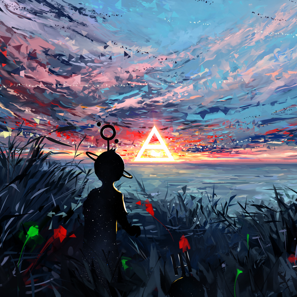 1024x1024 Resolution Looking for New Life 4K Illustration 1024x1024 ...