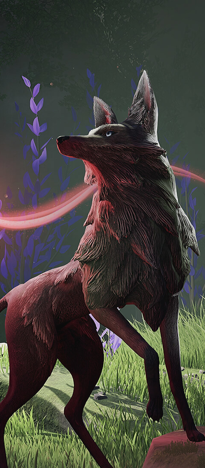700x1600 Lost Ember Wolf 700x1600 Resolution Wallpaper, HD Games 4K ...