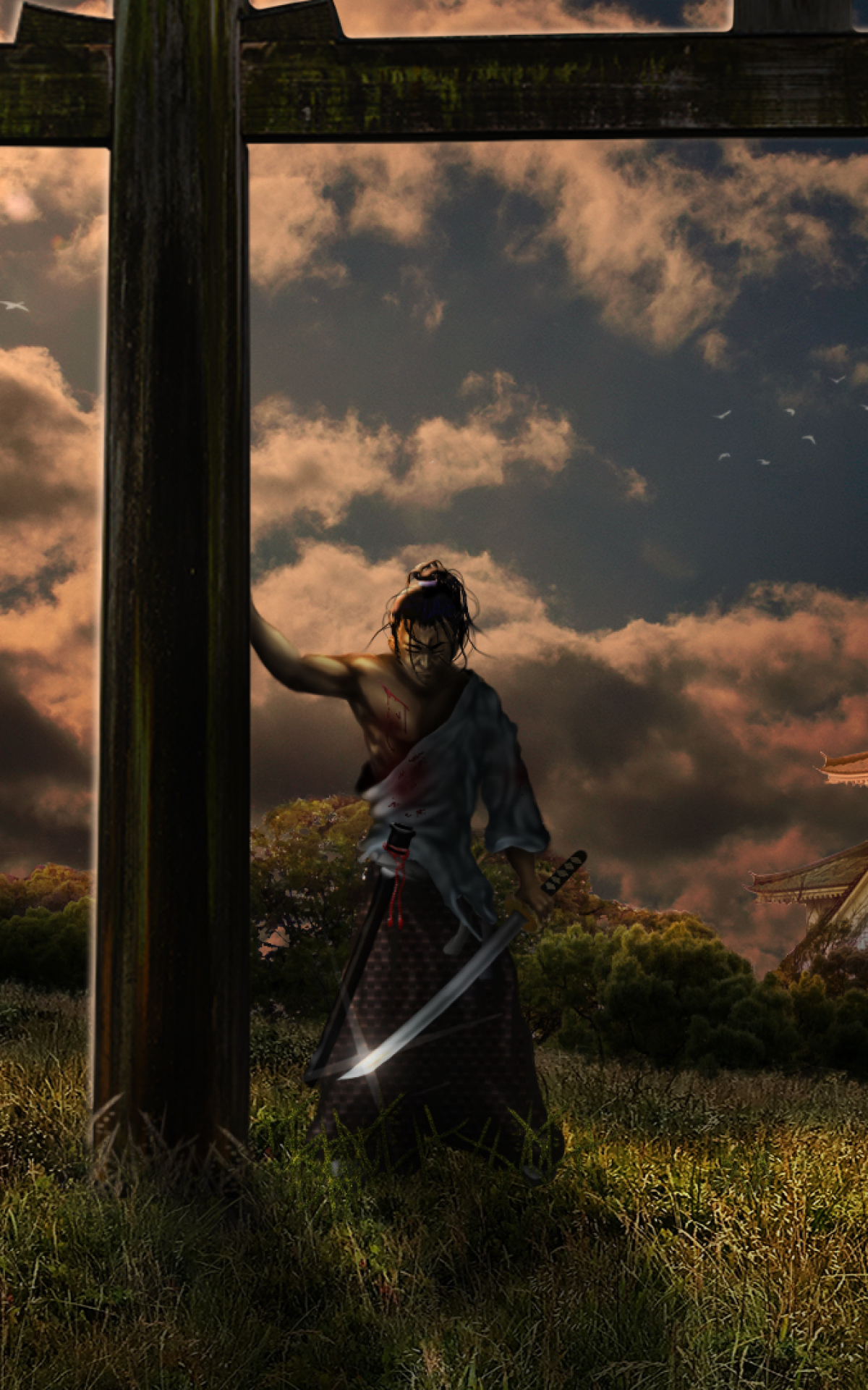 1200x1920 Resolution Lost Samurai 1200x1920 Resolution Wallpaper ...