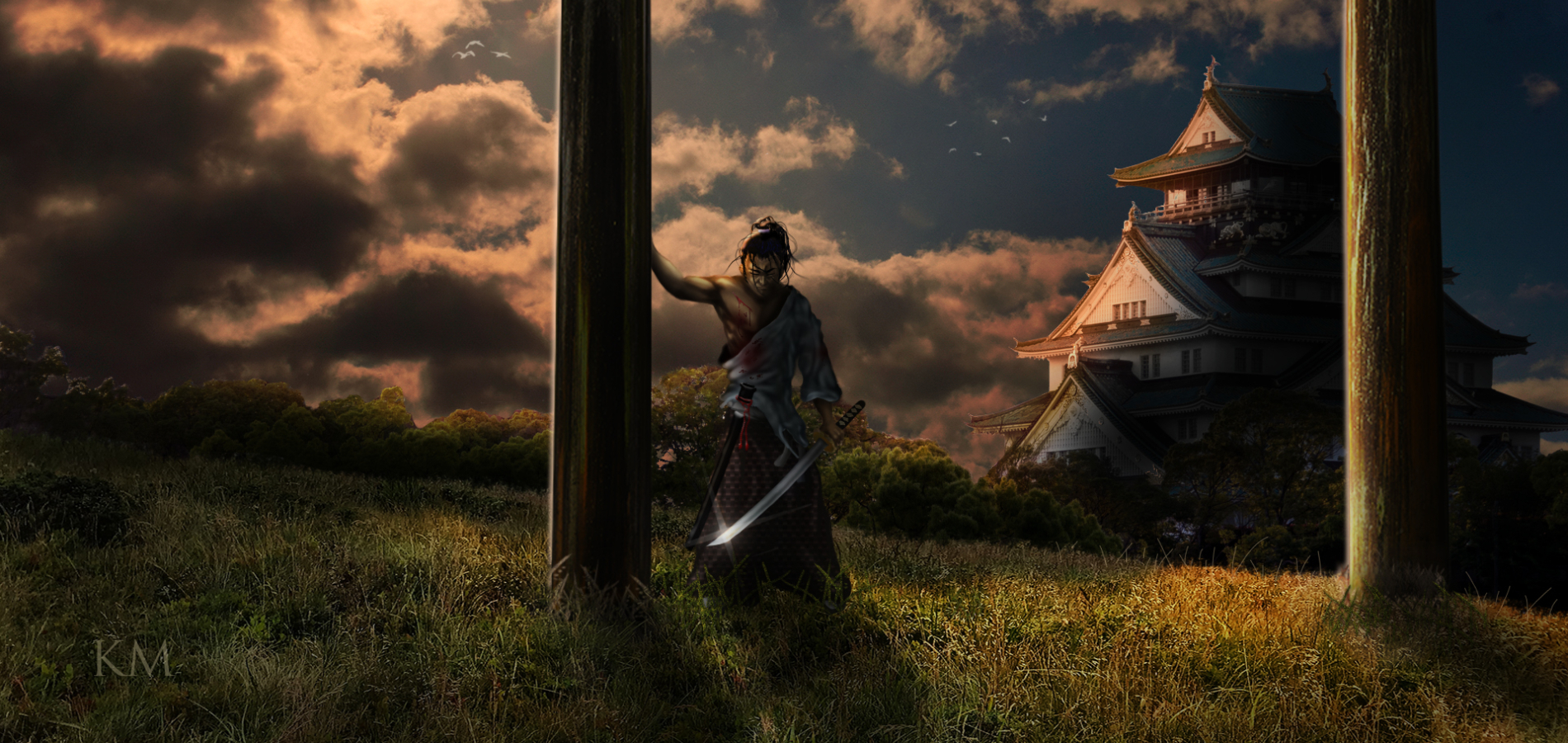 1900x900 Lost Samurai 1900x900 Resolution Wallpaper, HD Fantasy 4K ...