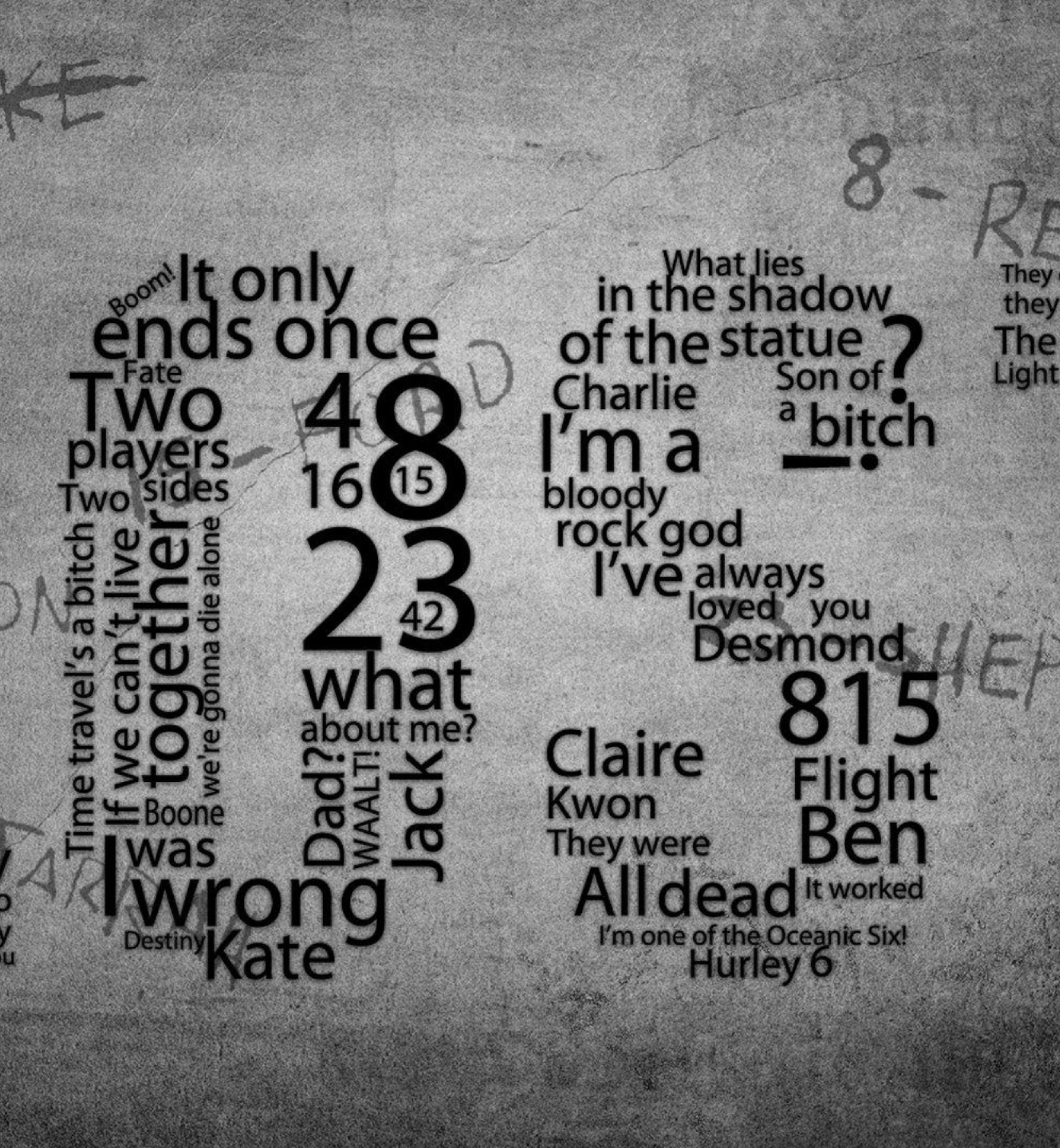1920x2080 Resolution Lost Tv Show Text Logo 1920x2080 Resolution ...