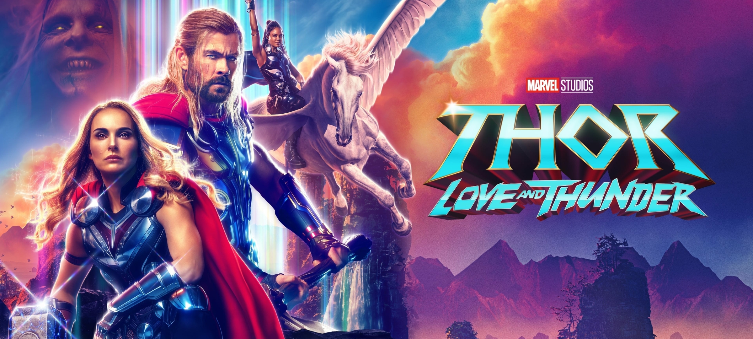 2400x1080 Resolution Love and Thunder 4k Poster 2400x1080 Resolution ...