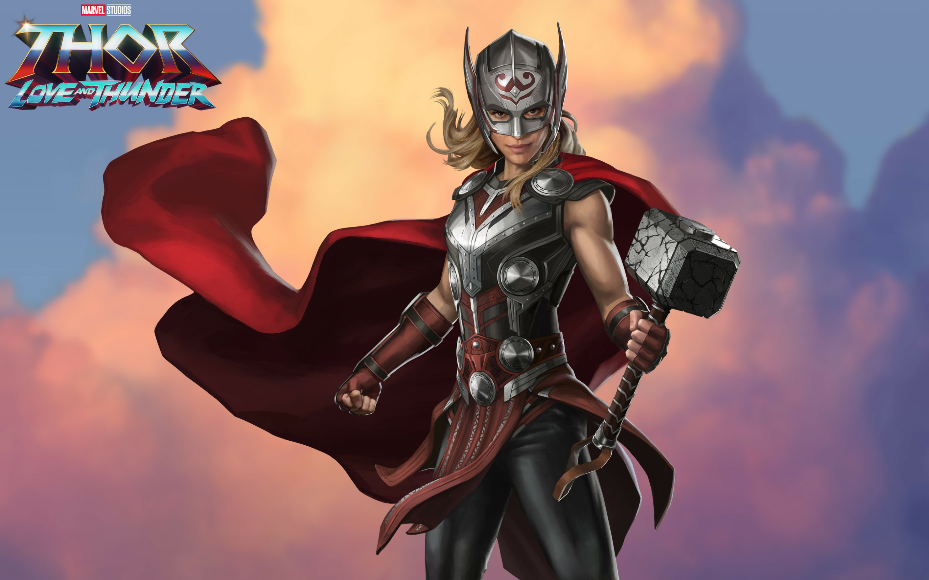 2960x1848 Resolution Love and Thunder HD Lady Thor 2960x1848 Resolution ...