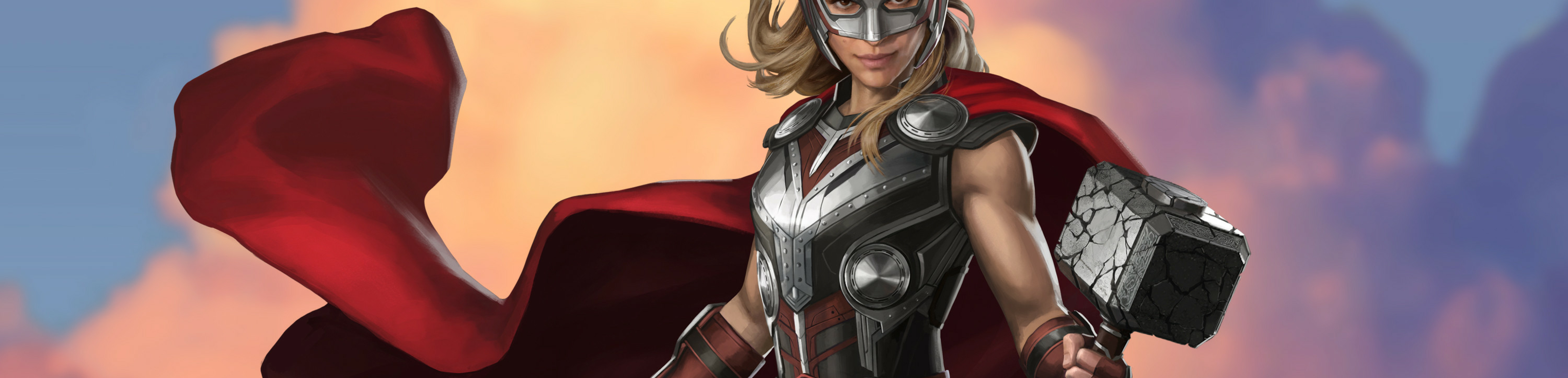 4480x1080 Resolution Love and Thunder HD Lady Thor 4480x1080 Resolution ...